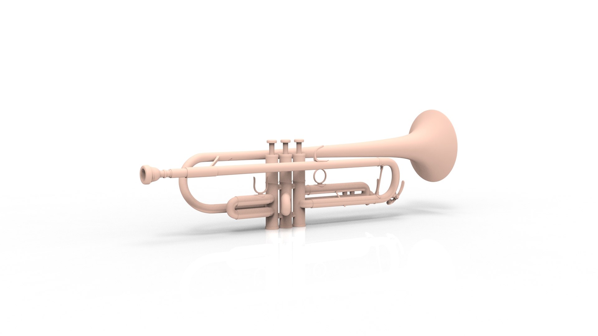 3D Model Trumpet - TurboSquid 2130720
