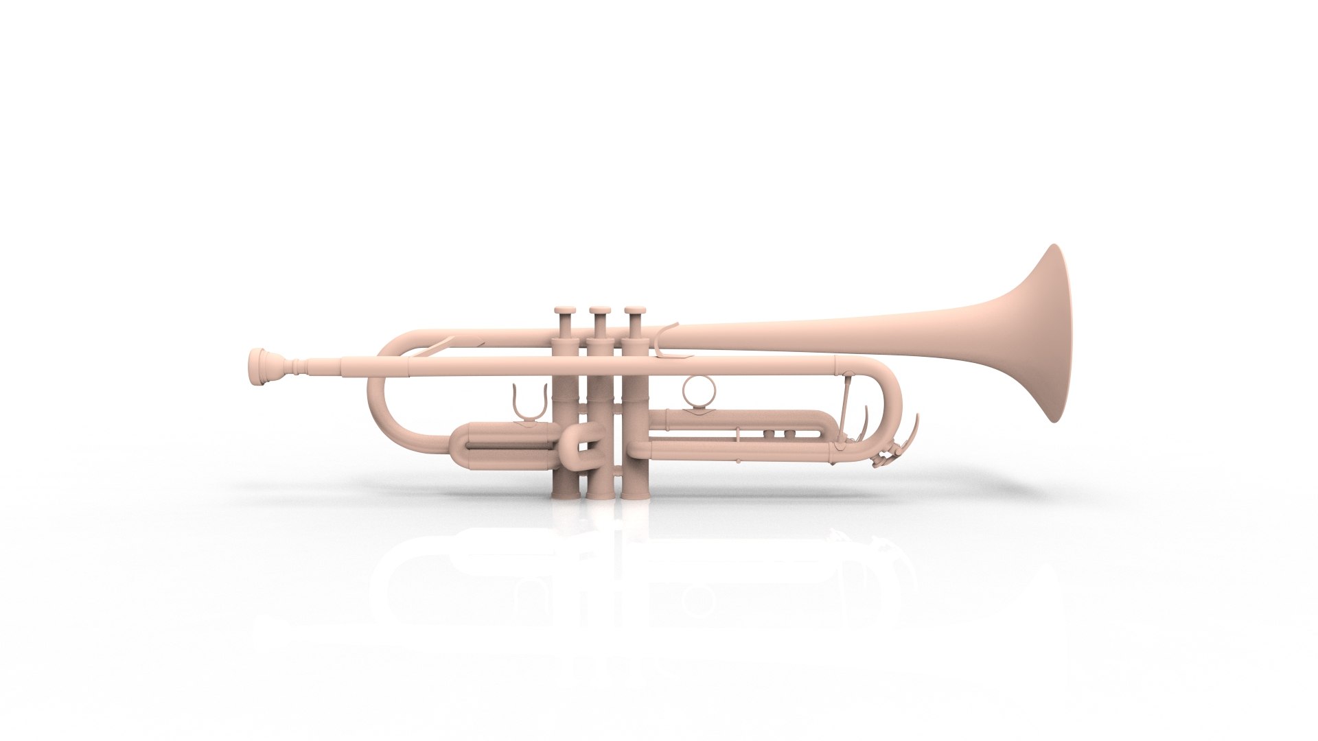 3D Model Trumpet - TurboSquid 2130720