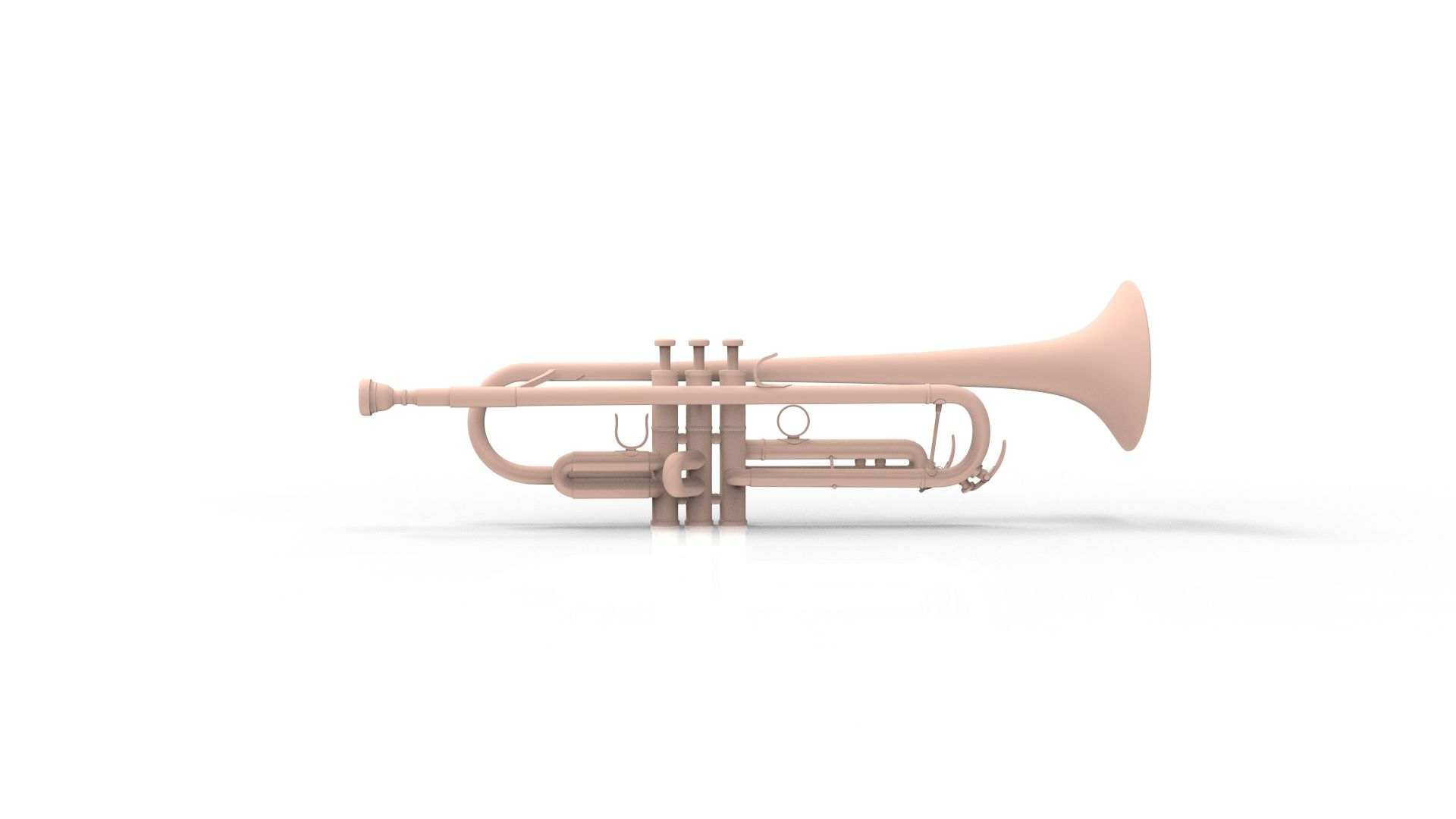 3D Model Trumpet - TurboSquid 2130720