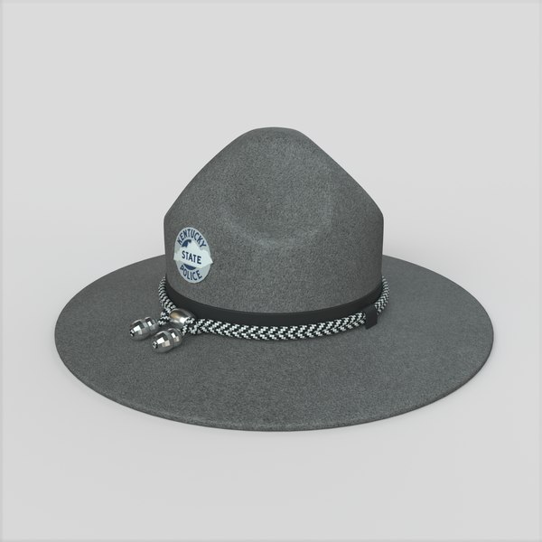 3D Police Hat model - TurboSquid 1745672