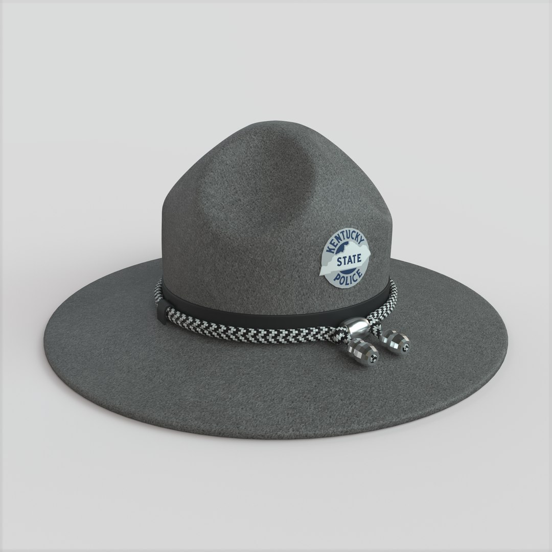 3D Police Hat model - TurboSquid 1745672