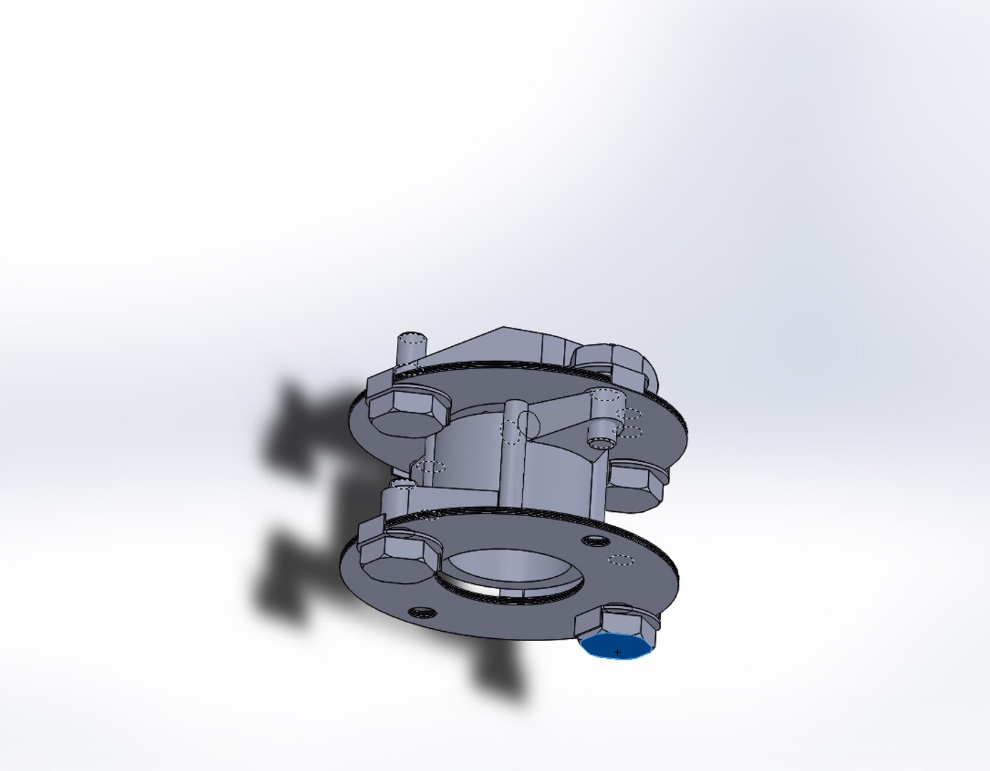Flange 3D model - TurboSquid 1341096