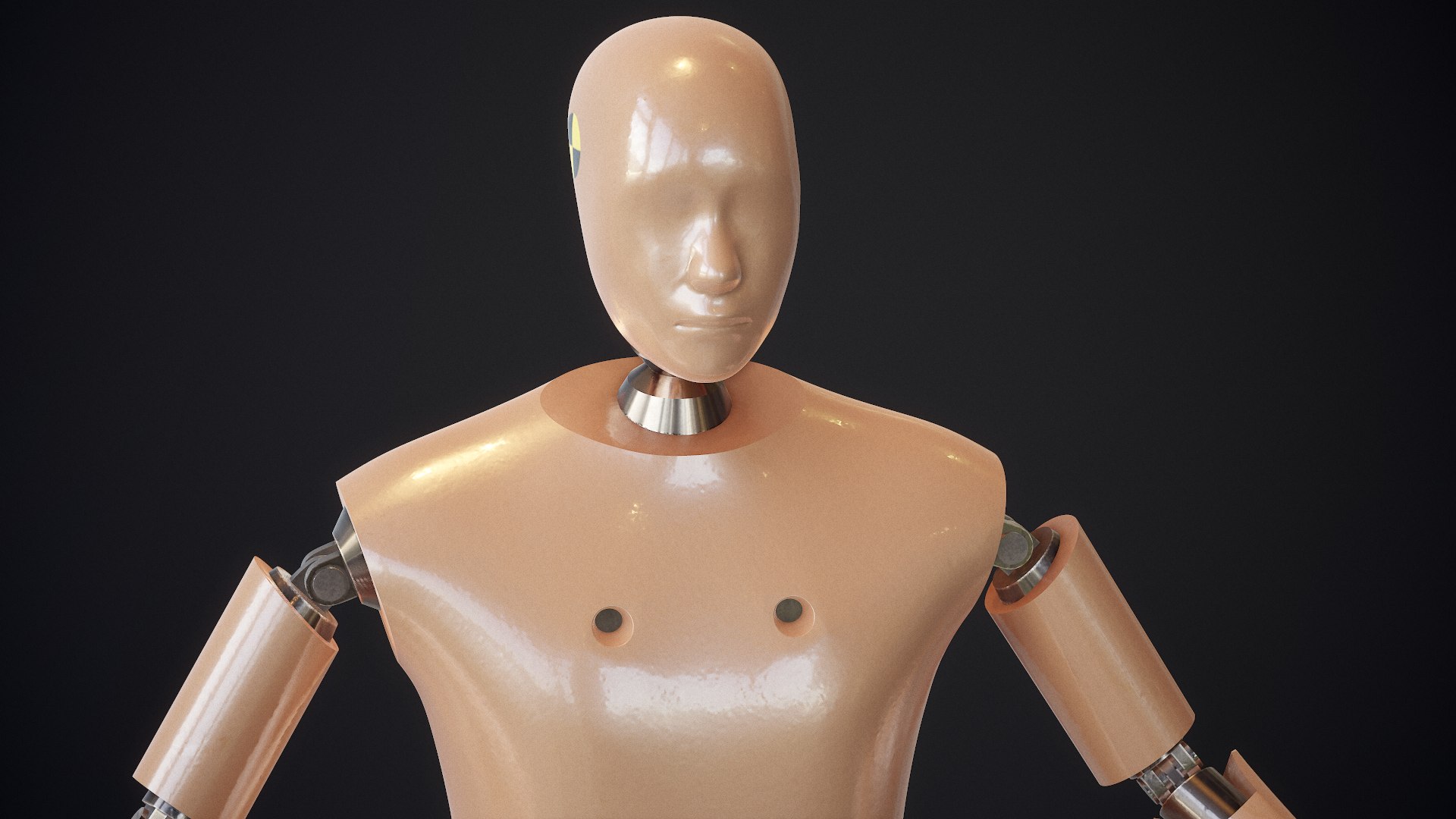 3D Model Crash Test Dummy - TurboSquid 1575542