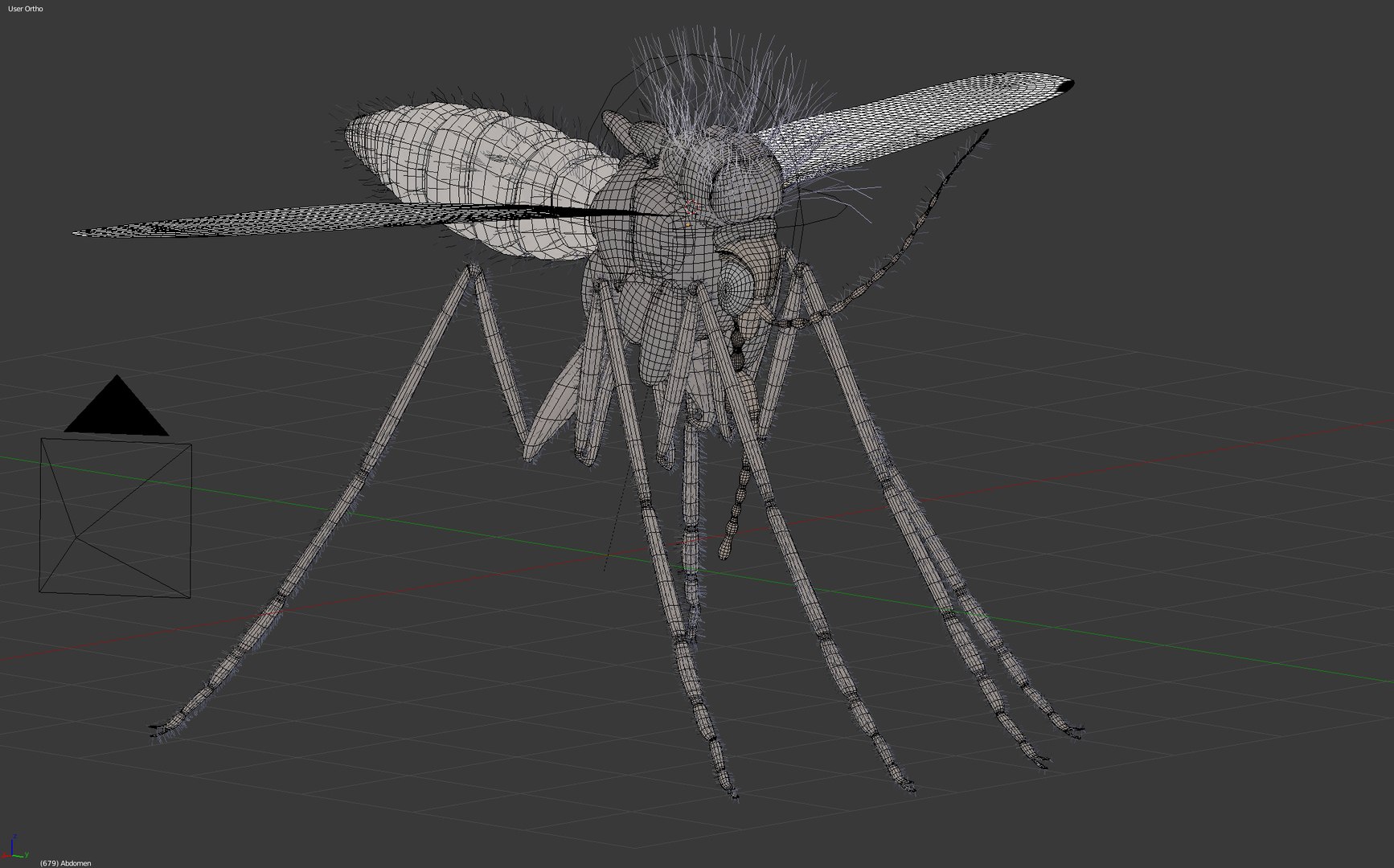 Mosquito 3d Blend
