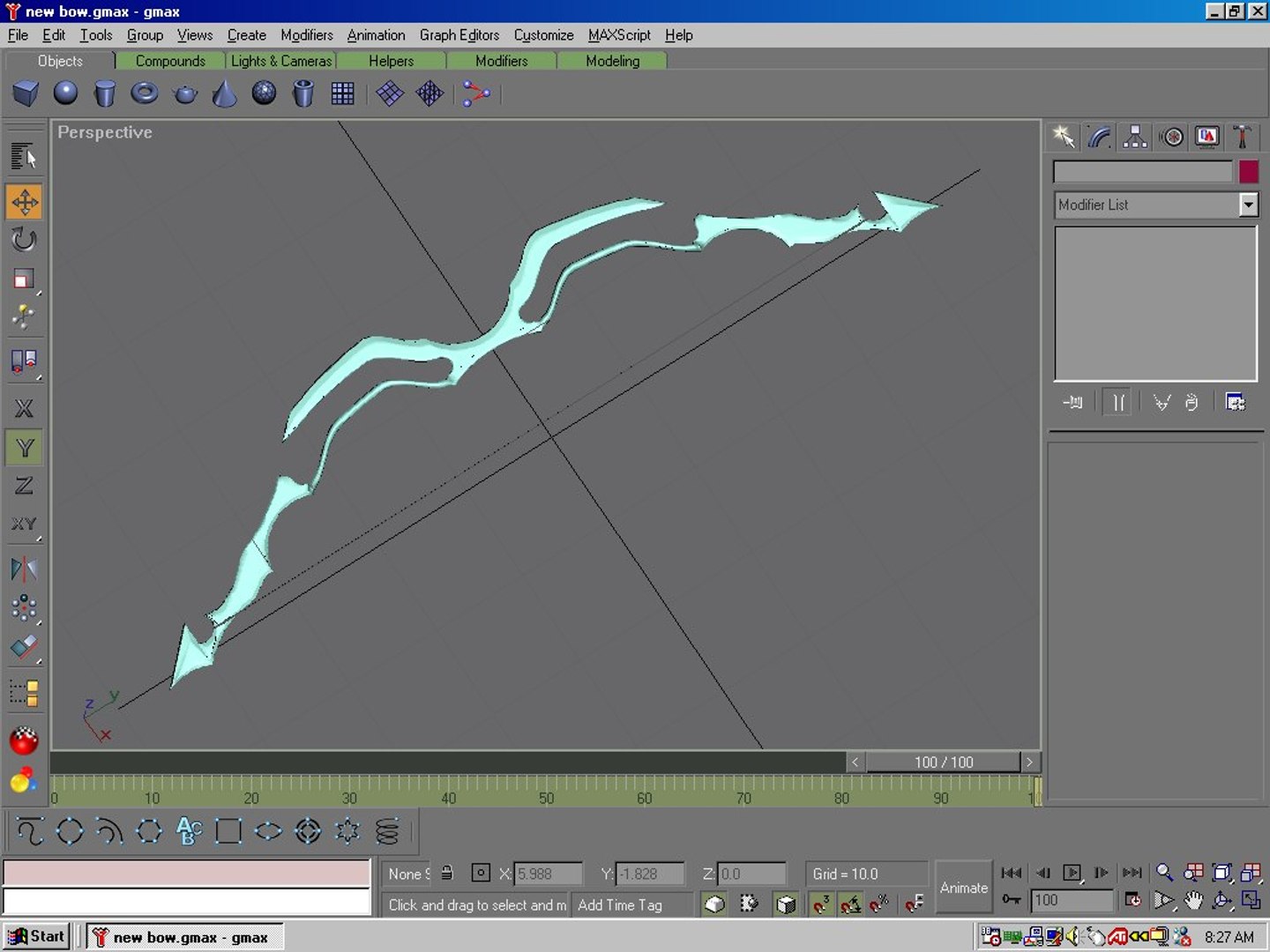 free bow 3d model