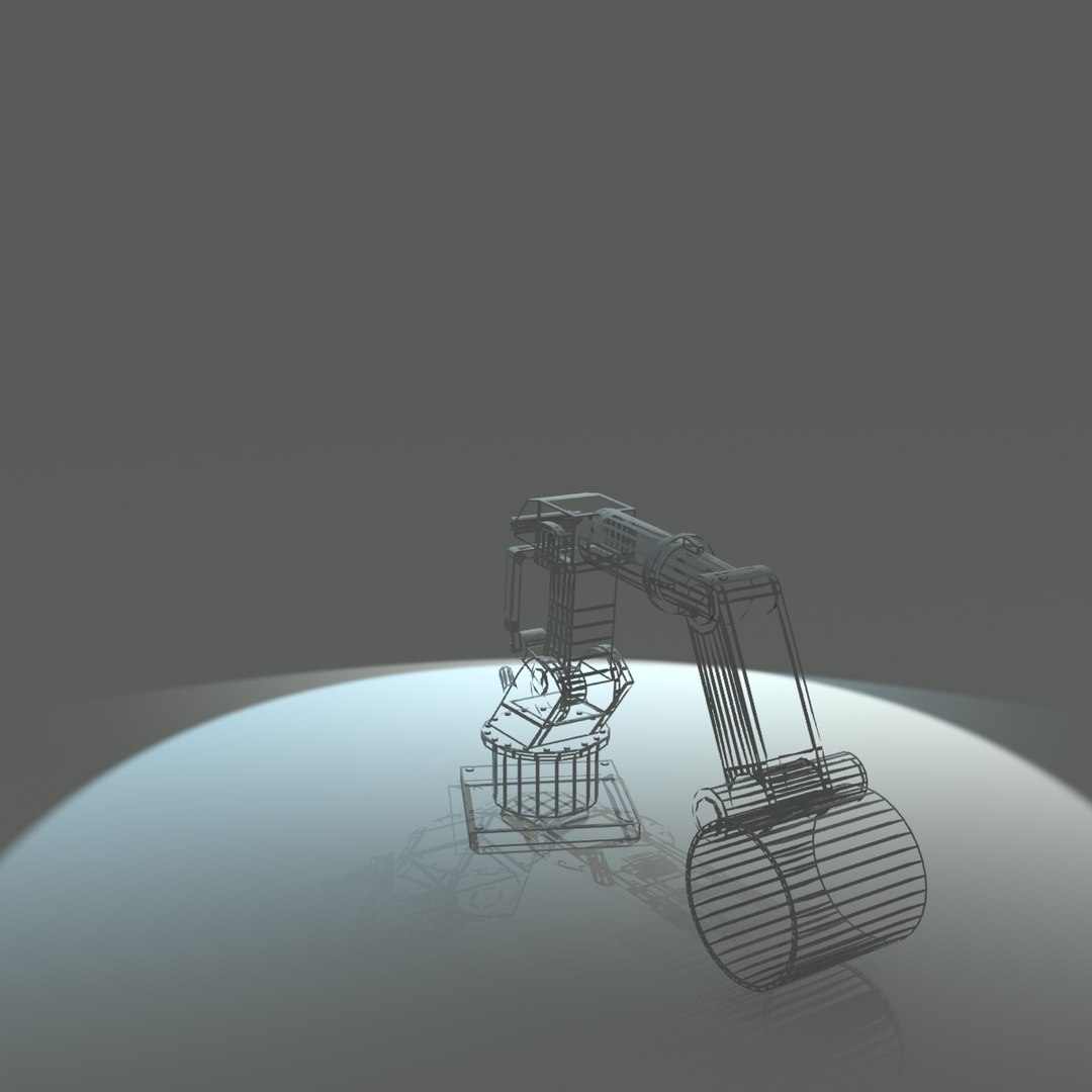 Mechanical Arm 3d Max