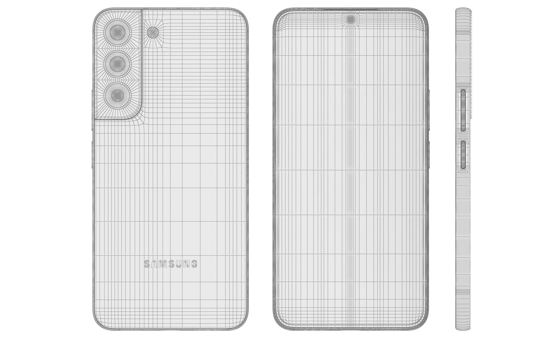 Samsung Galaxy S22 Phantom Black 3D model - TurboSquid 1870619