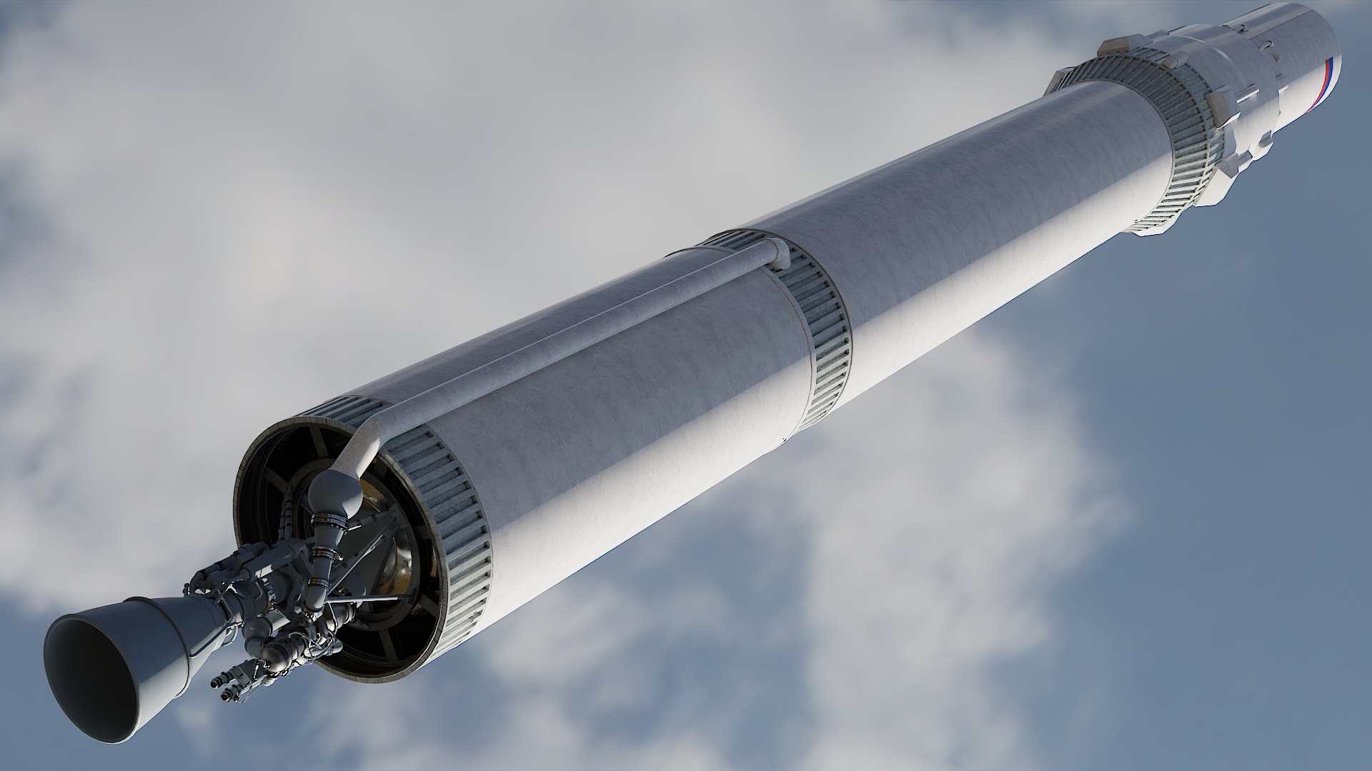 Angara Rocket 3D - TurboSquid 1512806