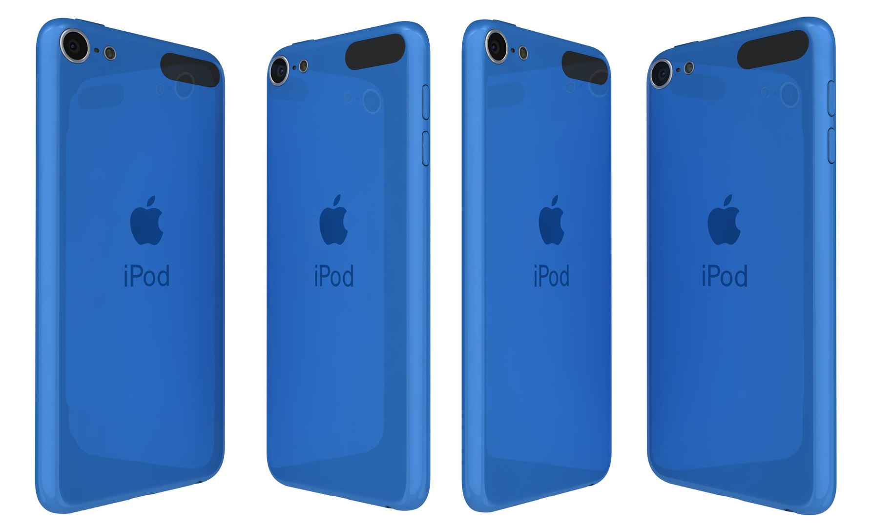 3D Apple Ipod Touch Colors - TurboSquid 1418098