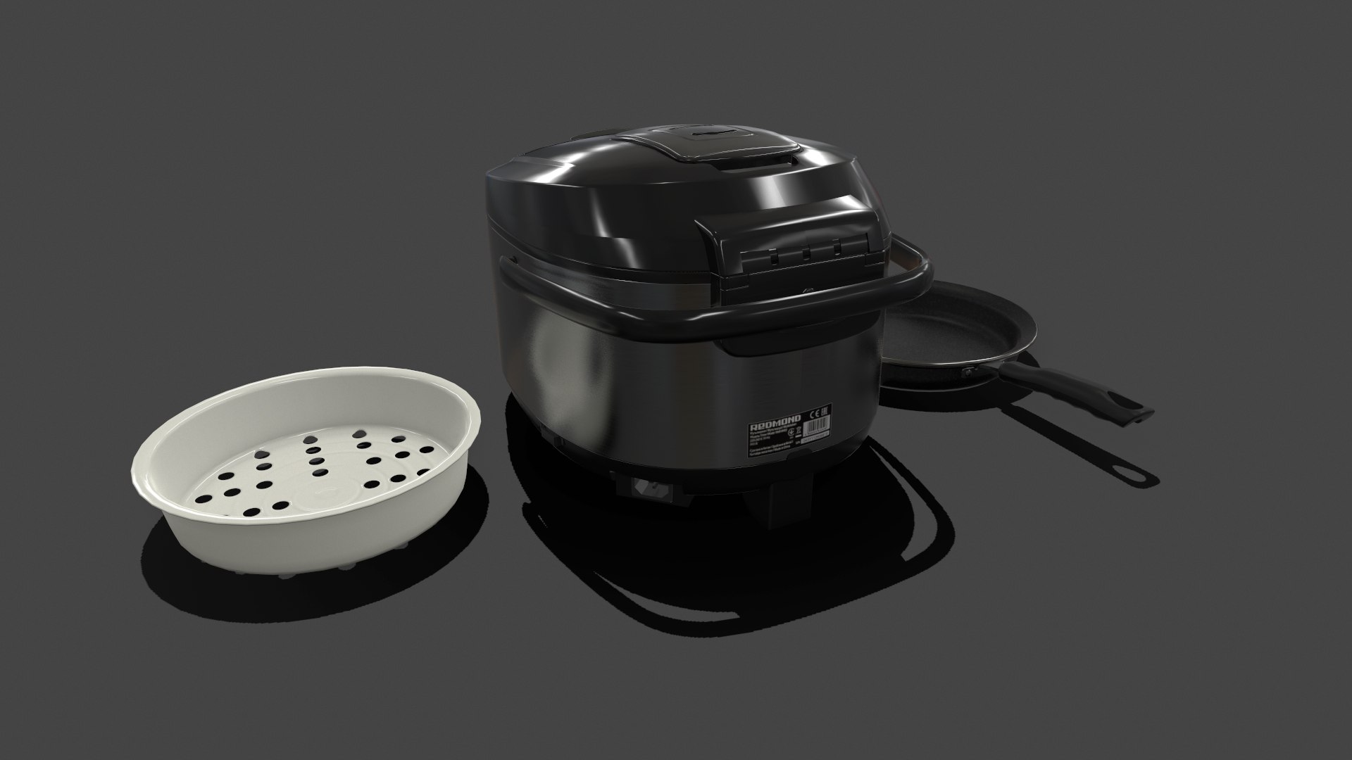 Multi Cooker Redmond Rmk-m452 3D Model - TurboSquid 1412804
