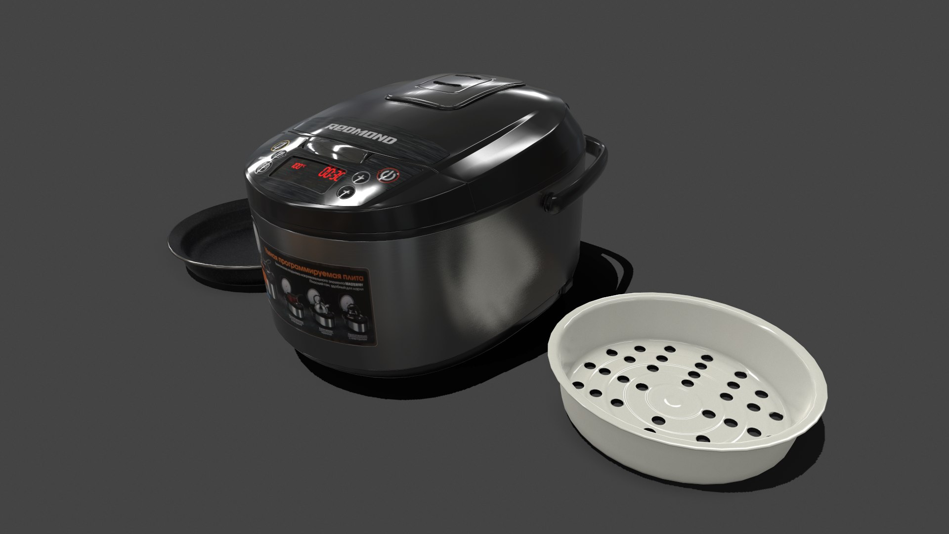 Multi Cooker Redmond Rmk-m452 3D Model - TurboSquid 1412804