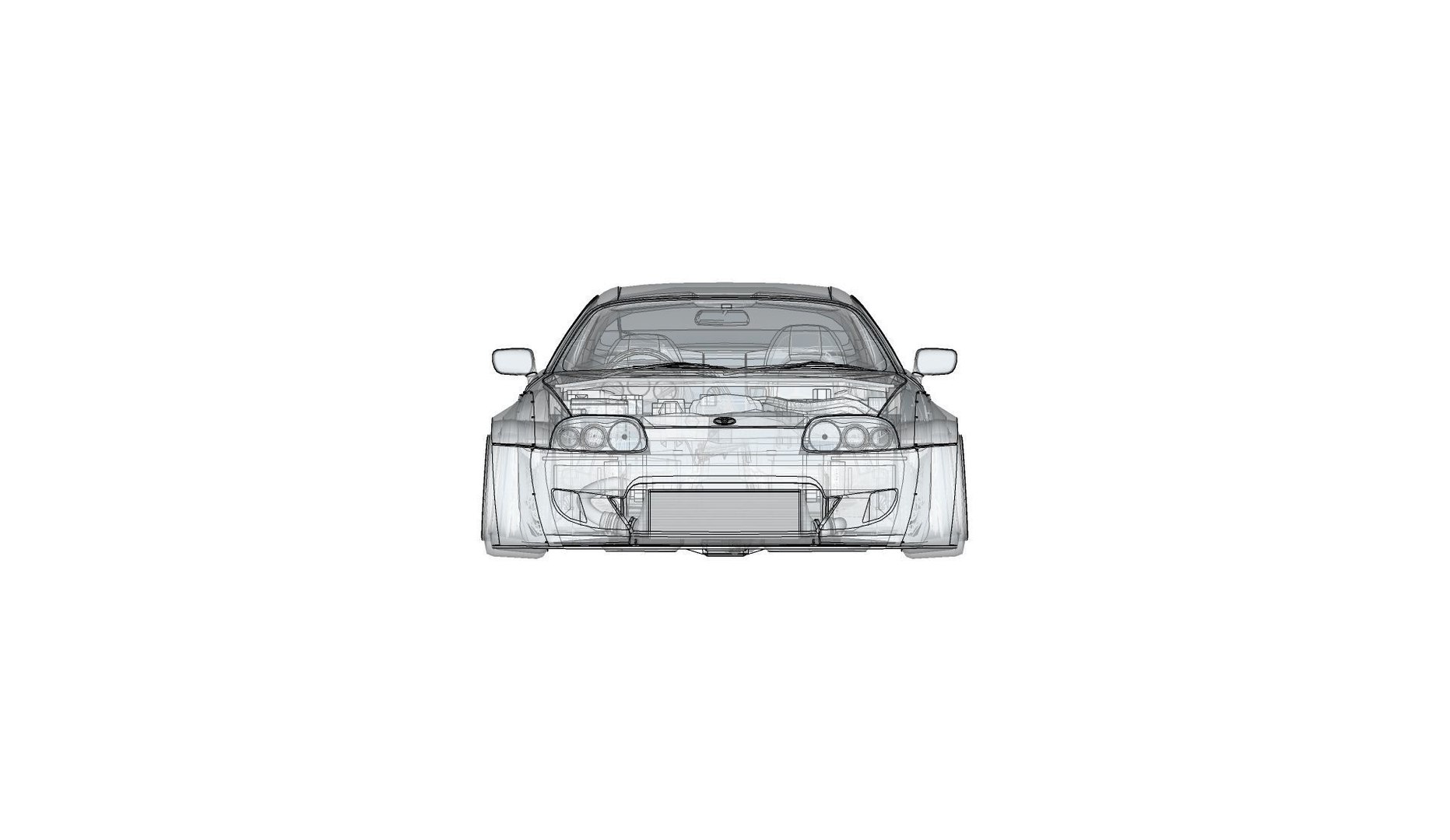 Toyota Supra A80 3D Model - TurboSquid 2223792