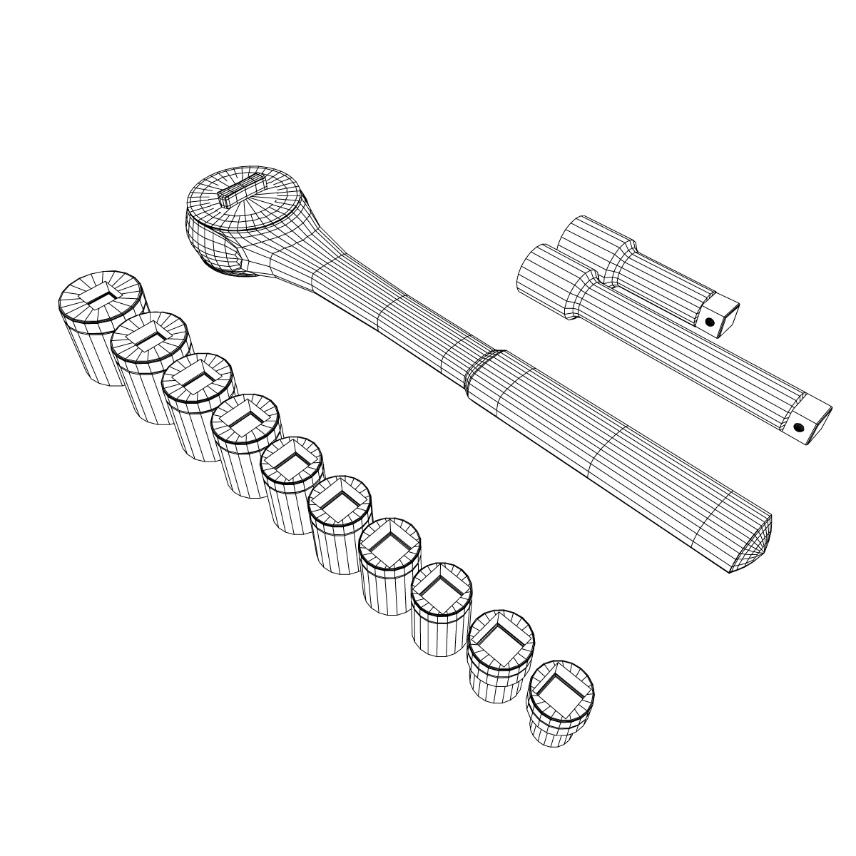maya socket set