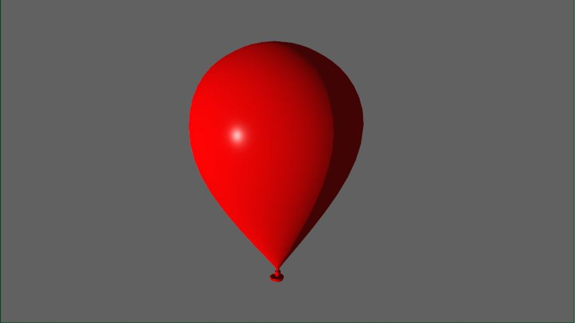 Balloon Rubber 3D Model - TurboSquid 1379365