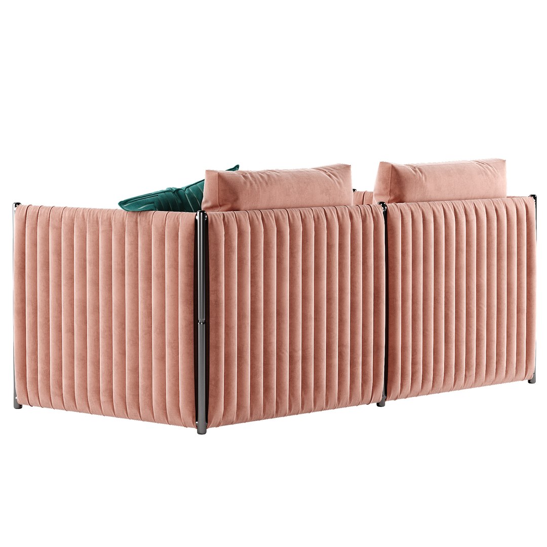 Saba Italia Metis sofa set 1 3D - TurboSquid 2160412