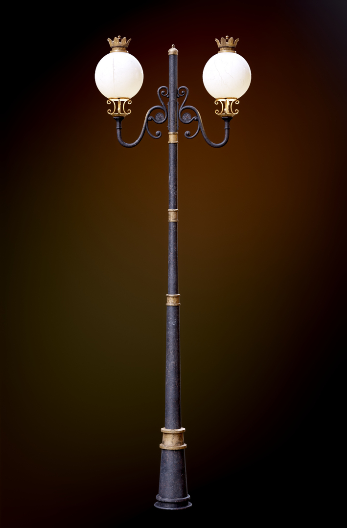 Modular Street Sphere Lamp 8K - 10 sizes 3D model - TurboSquid 1807601