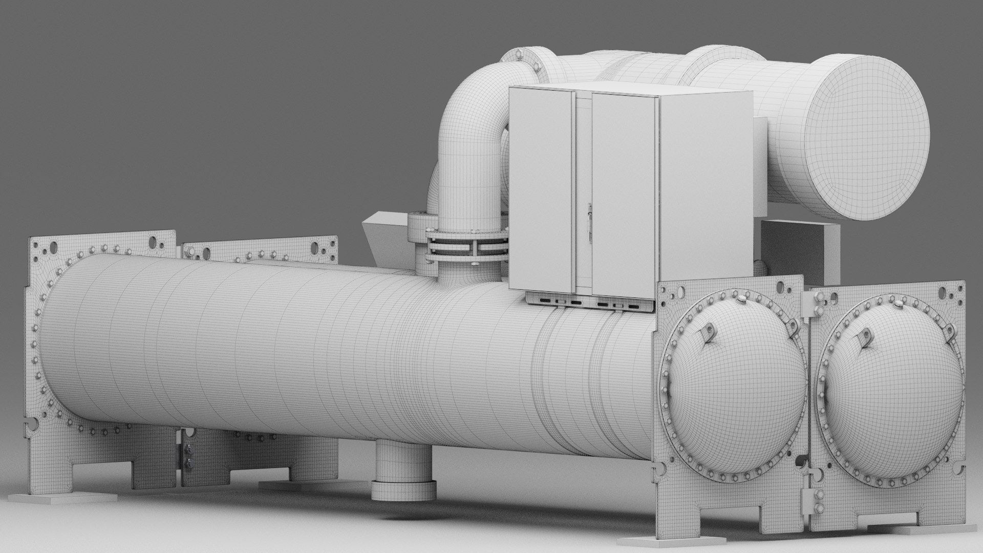 3D Industrial Chiller - TurboSquid 2512754