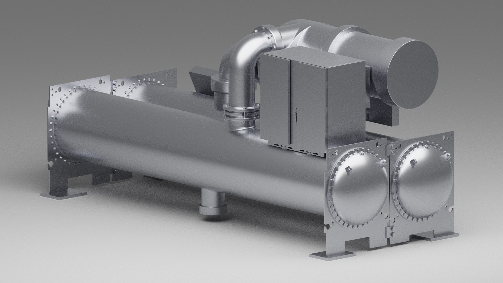 3D Industrial Chiller Unit 3D Model - TurboSquid 2512754