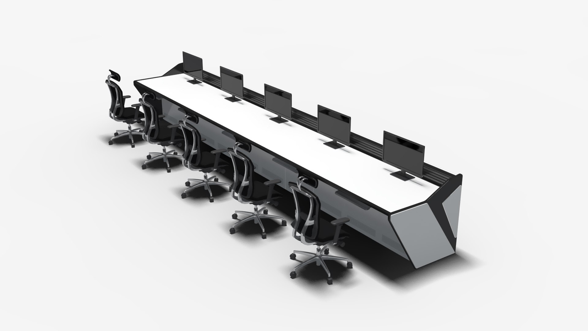 Control Desk 3D - TurboSquid 2140602