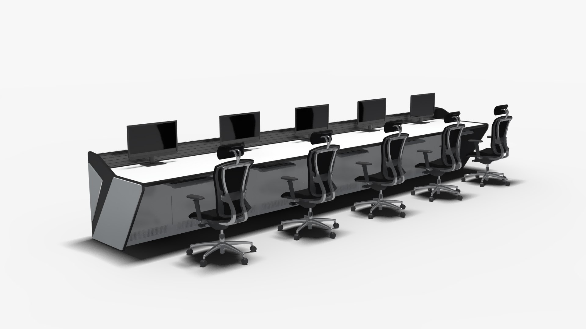 Control Desk 3D - TurboSquid 2140602