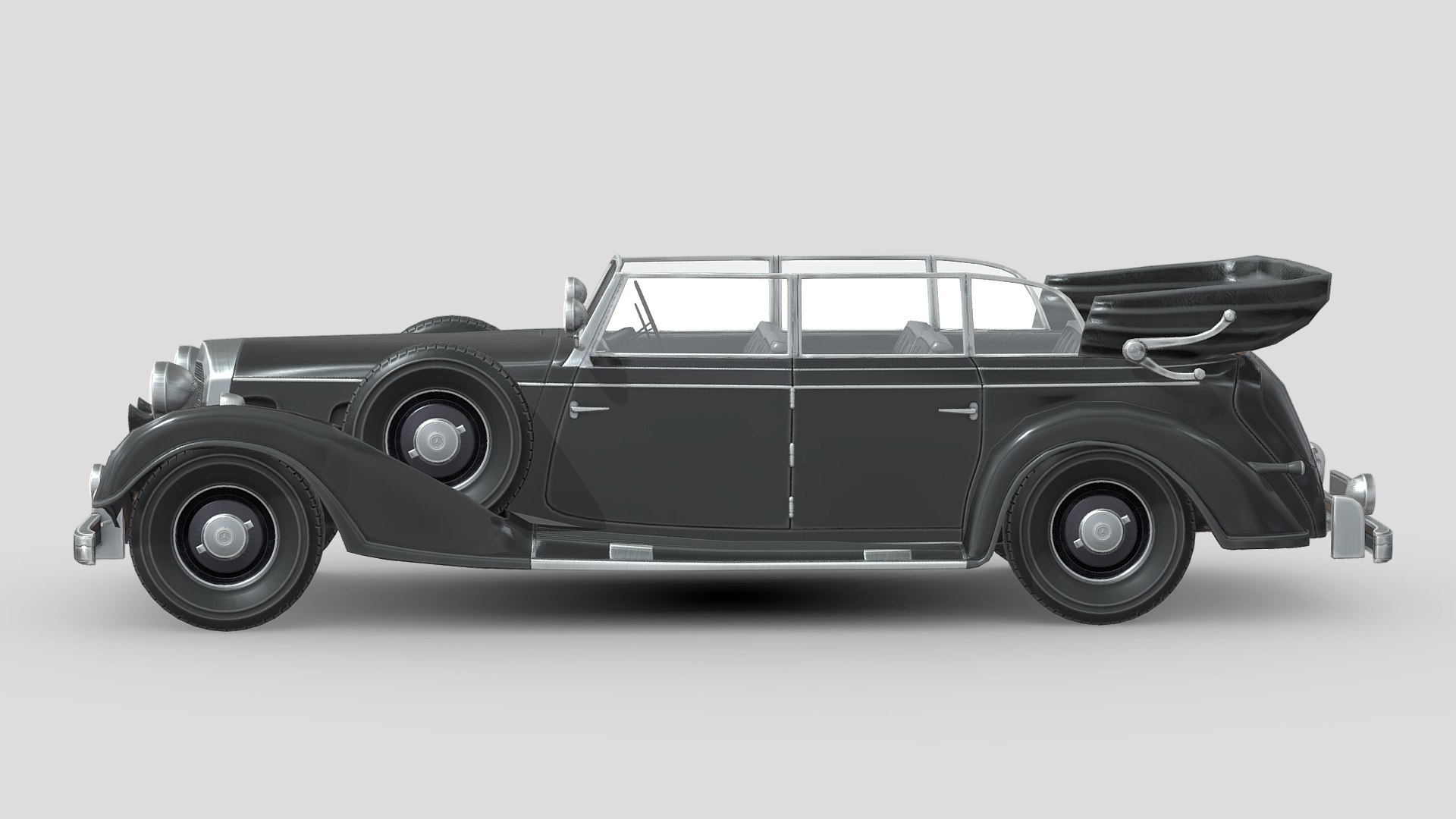 3D Mercedes-Benz 770K 1936 - TurboSquid 2160950