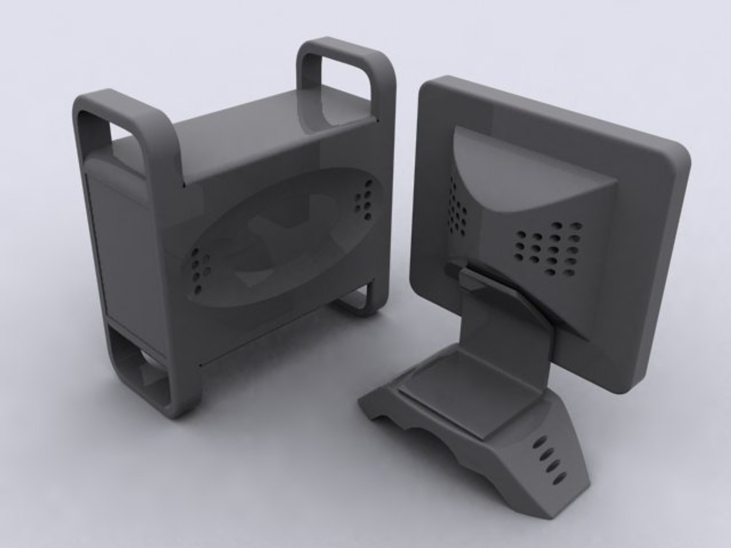 3d Computer Monitor