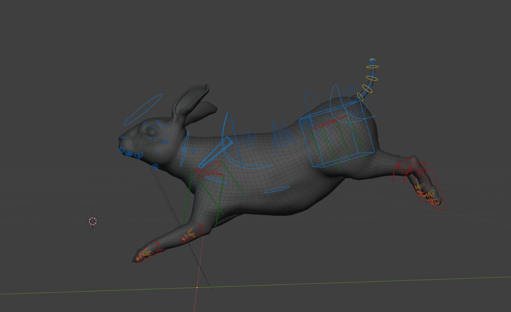 3D Rabbit Rigged Model - TurboSquid 2329471