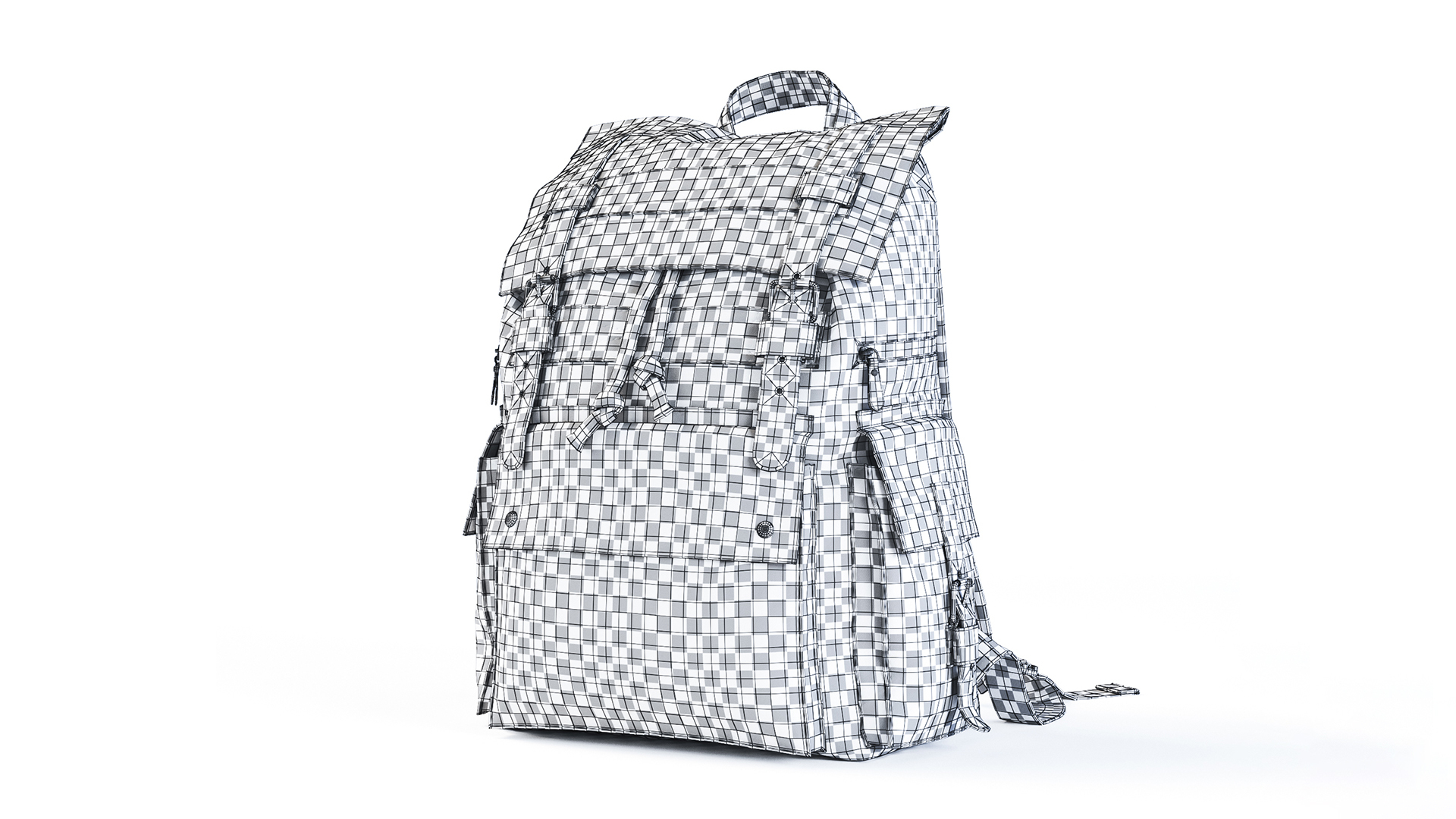 3D Backpack Iceland Brown - TurboSquid 2169870