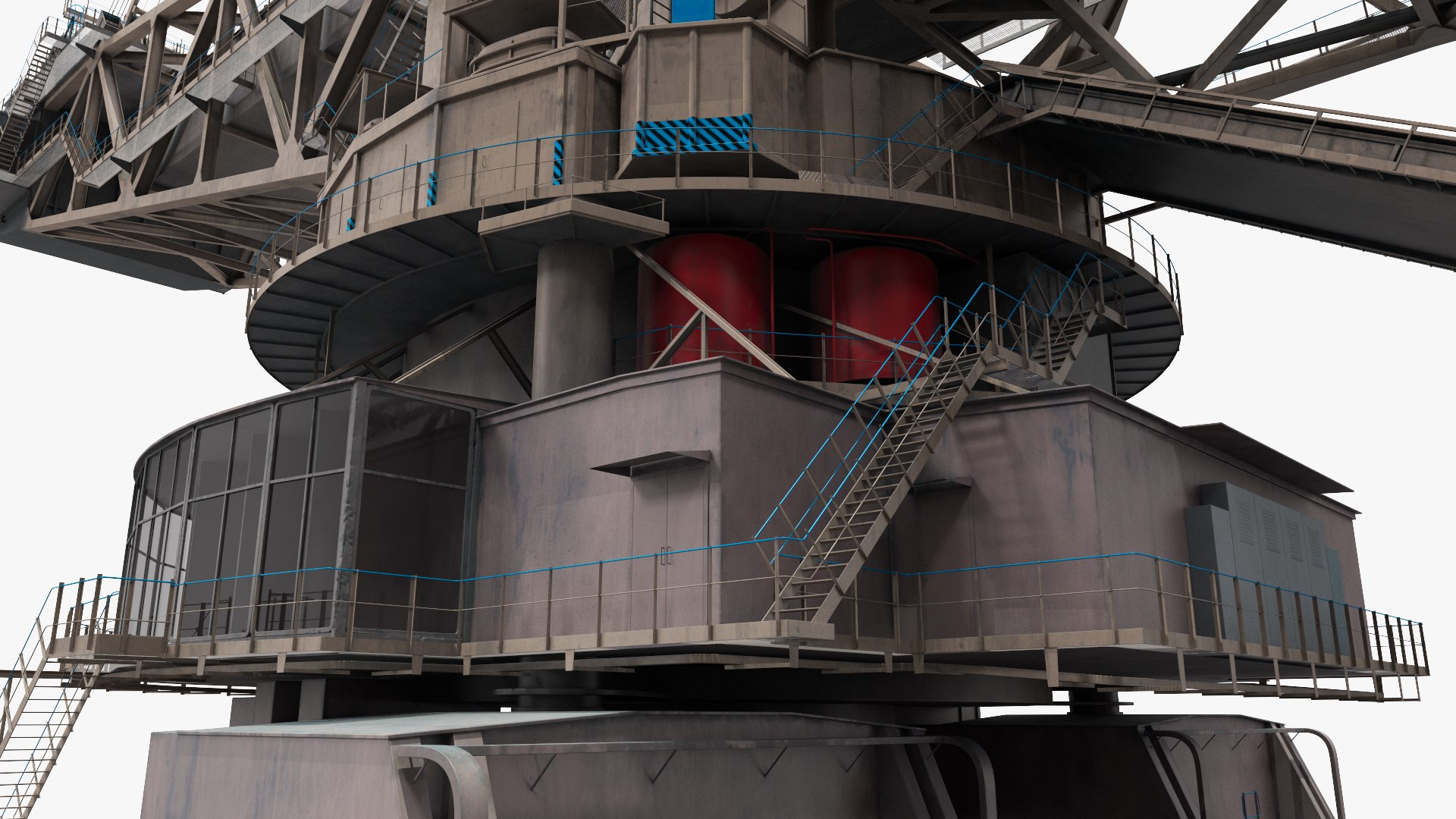 3D Mining Multi Bucket Wheel Excavator Rigged for Maya - TurboSquid 2062654