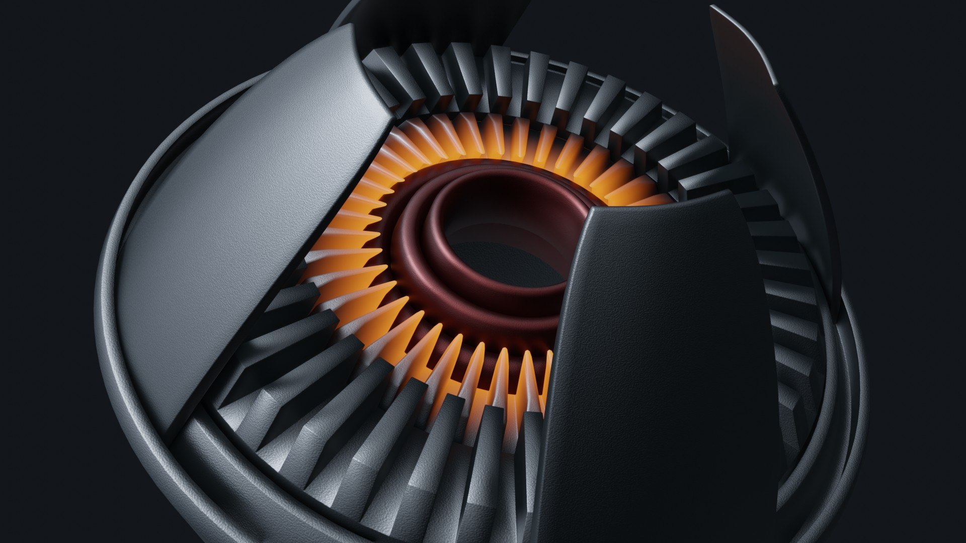 3D Sci-fi Turbine Game-ready Animated model - TurboSquid 1963528