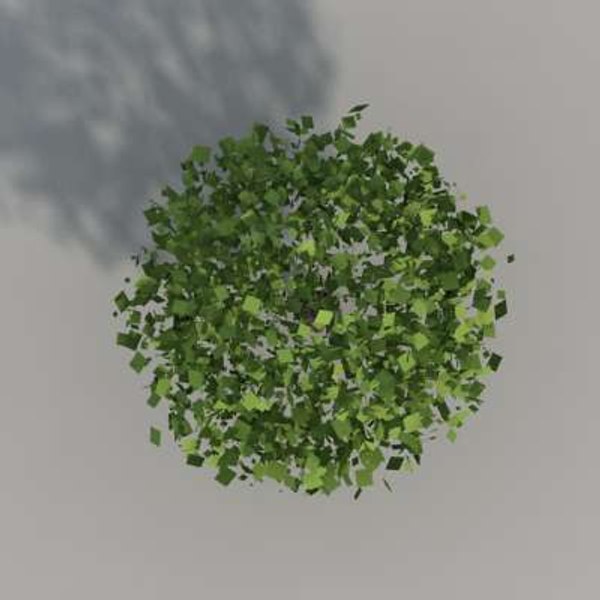 3d tree architectural model