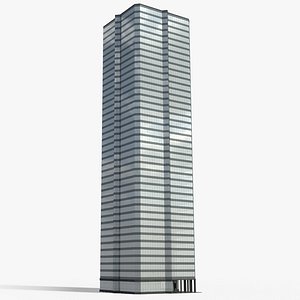 3d Tall Building Model
