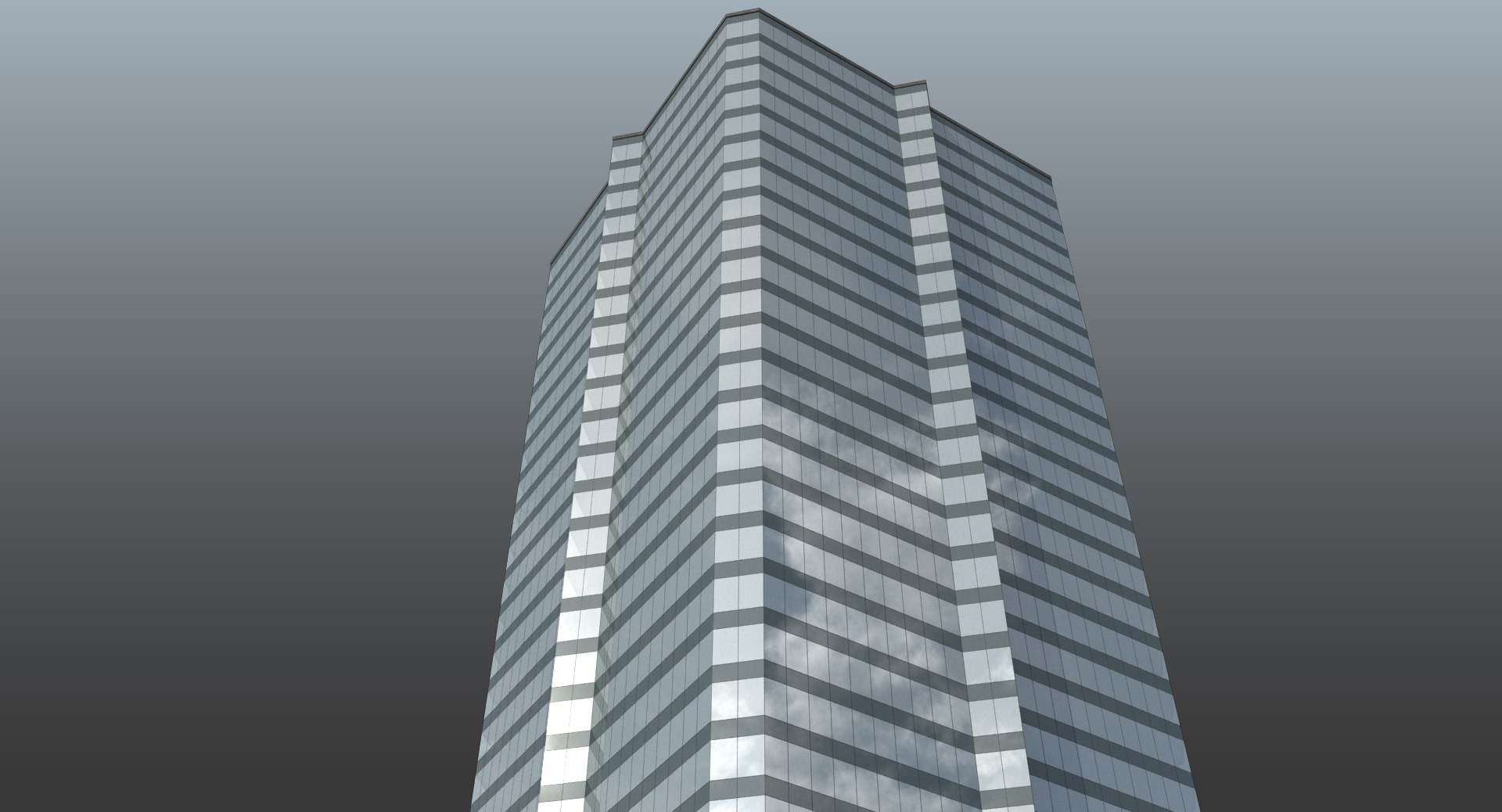 3d Model Tall Building