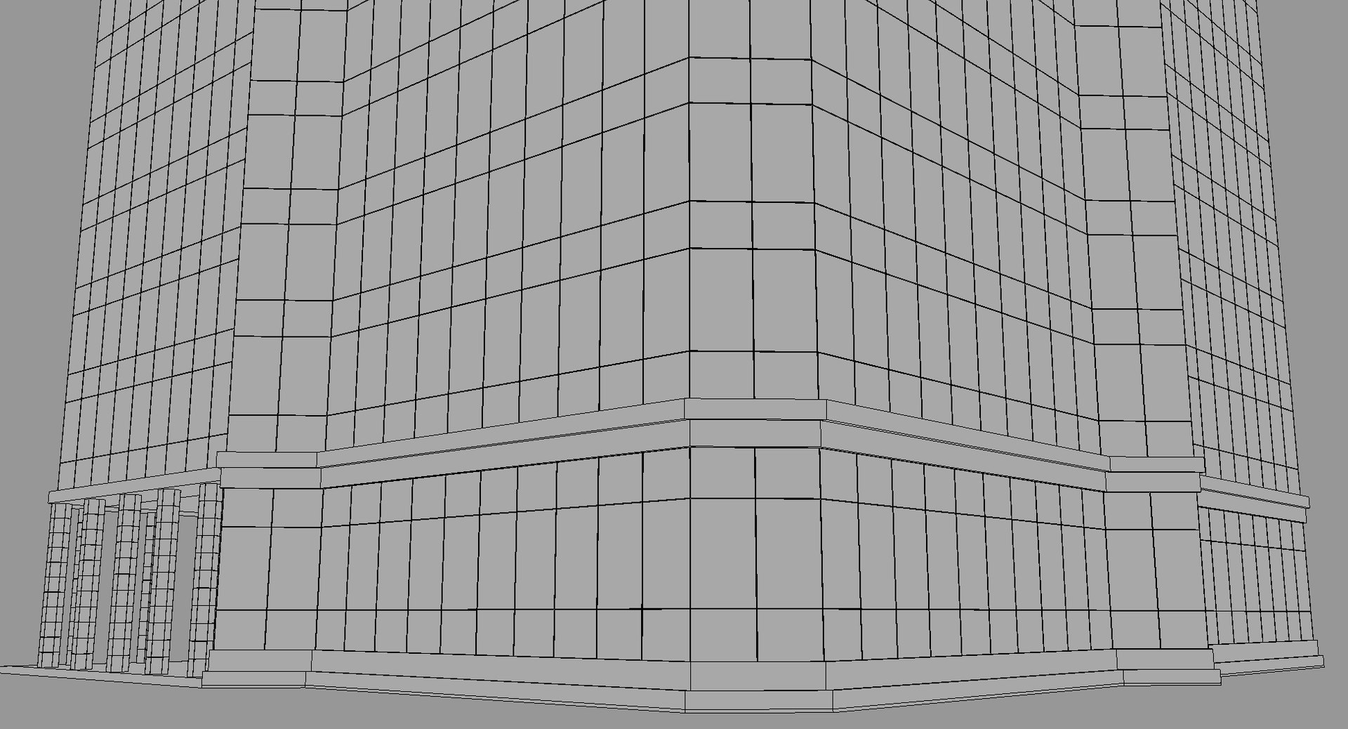 3d Model Tall Building
