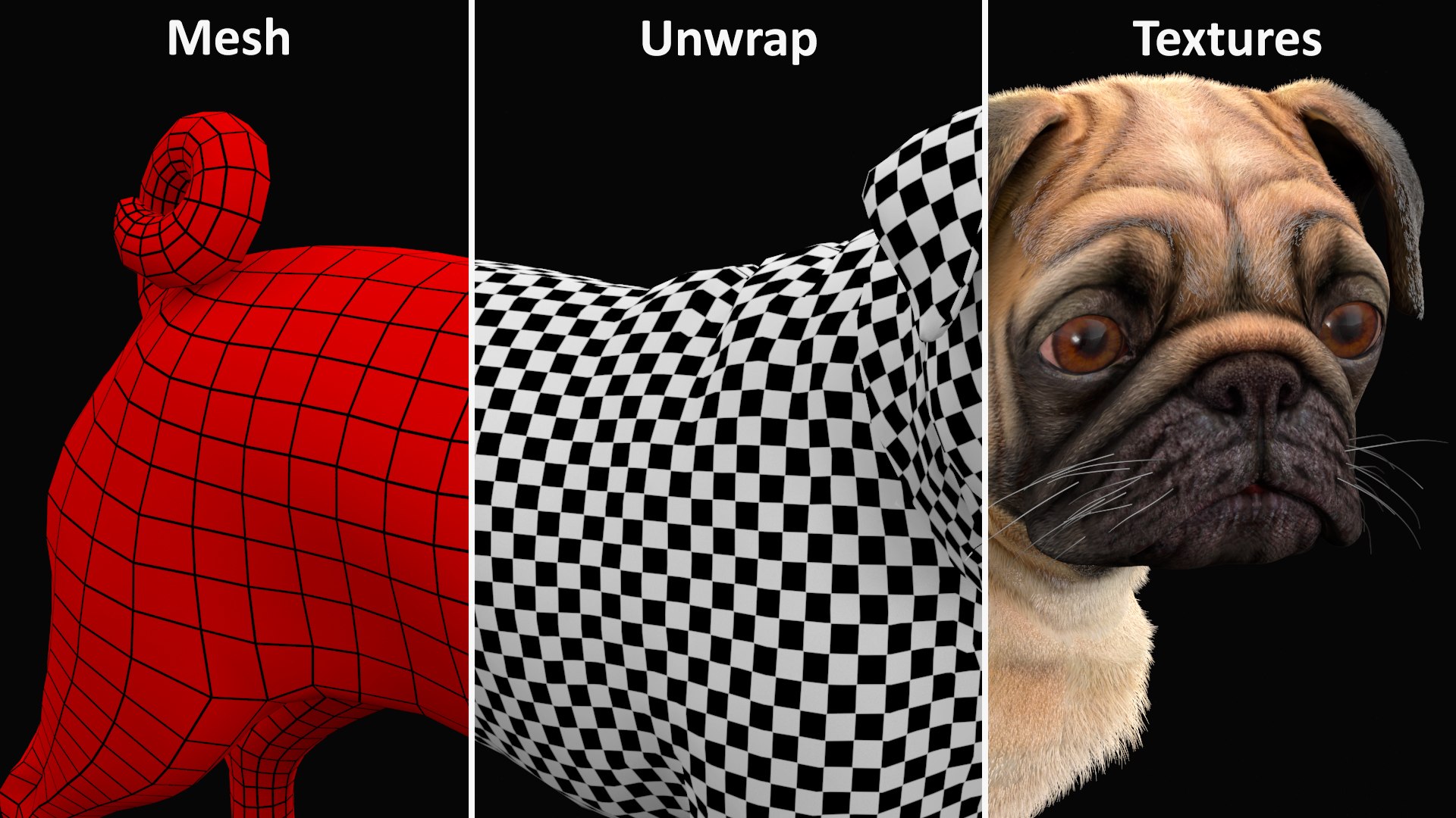 3D dogs 2 - TurboSquid 1691116
