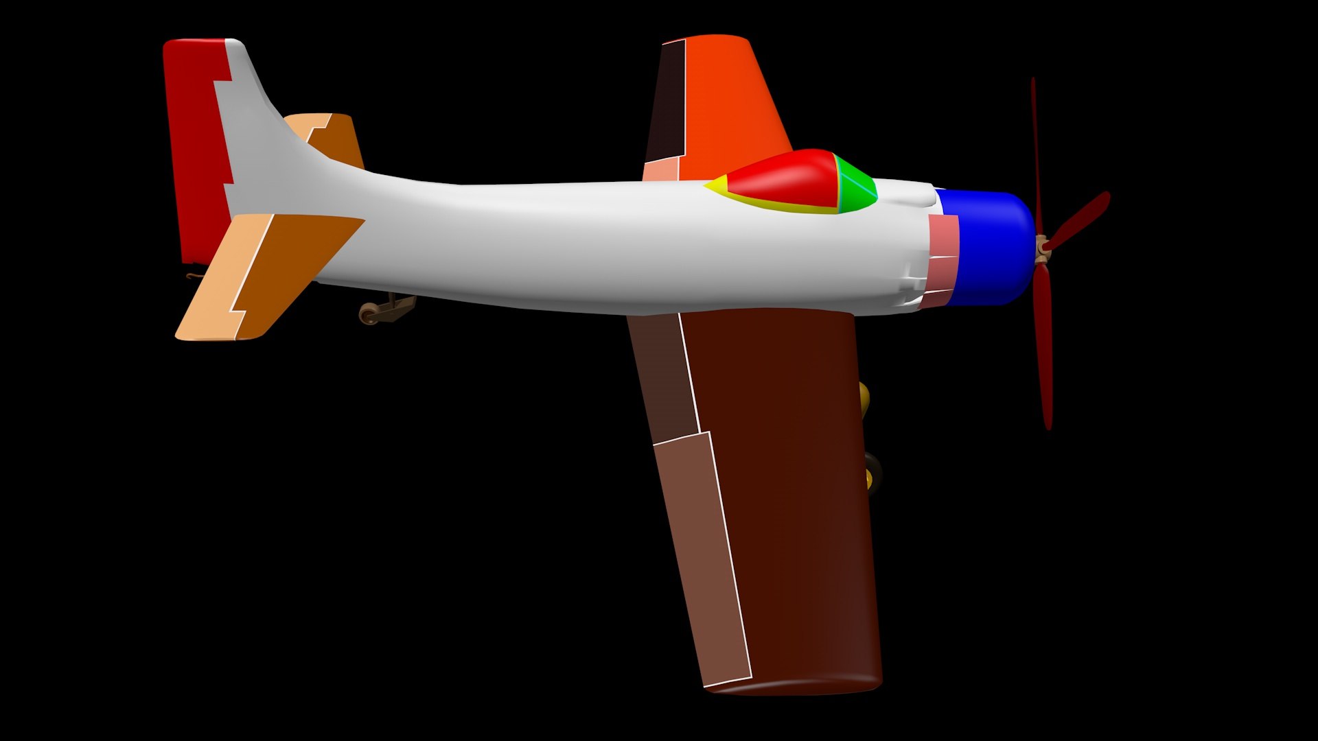 3D AD4-SKYRIDER Airplane - TurboSquid 2080782