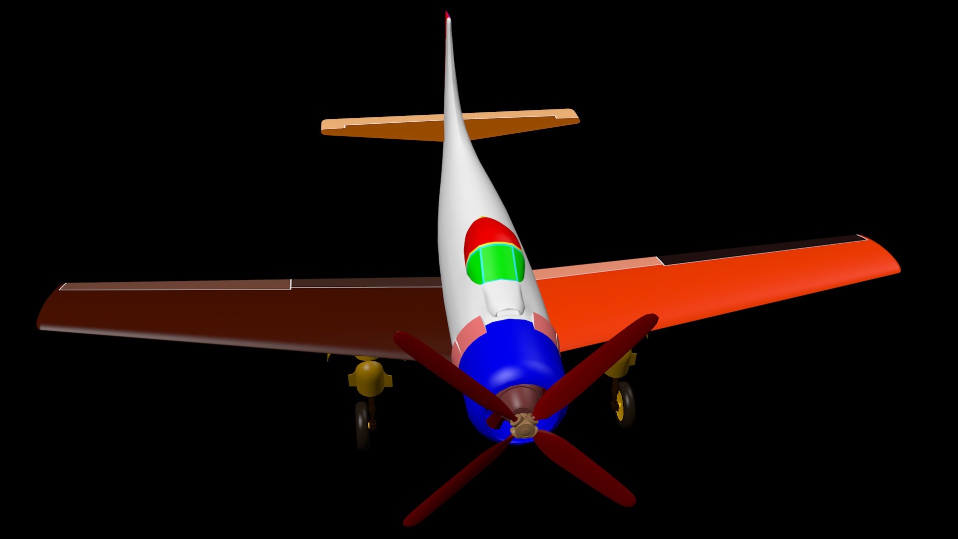 3D AD4-SKYRIDER Airplane - TurboSquid 2080782
