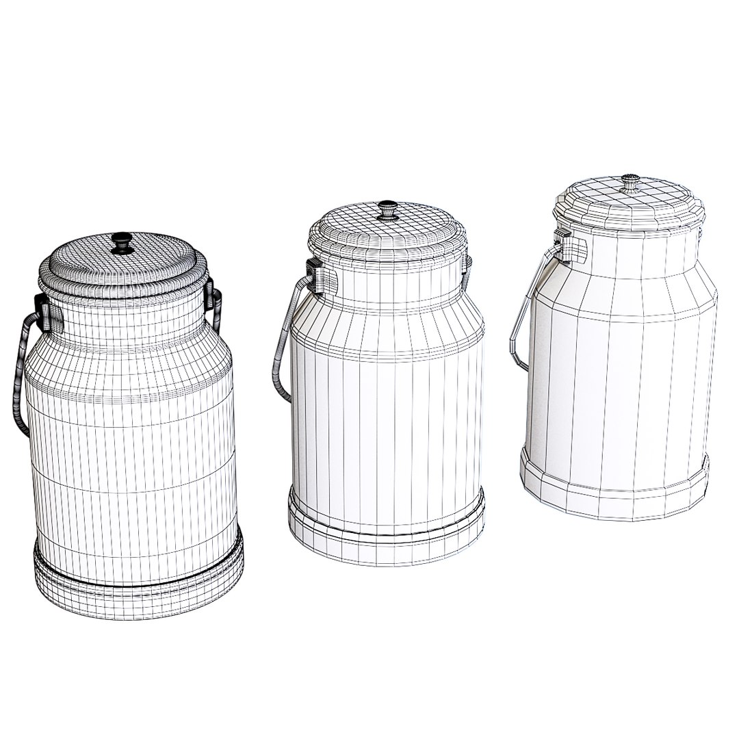 Milk 4k 3D Model - TurboSquid 1579924