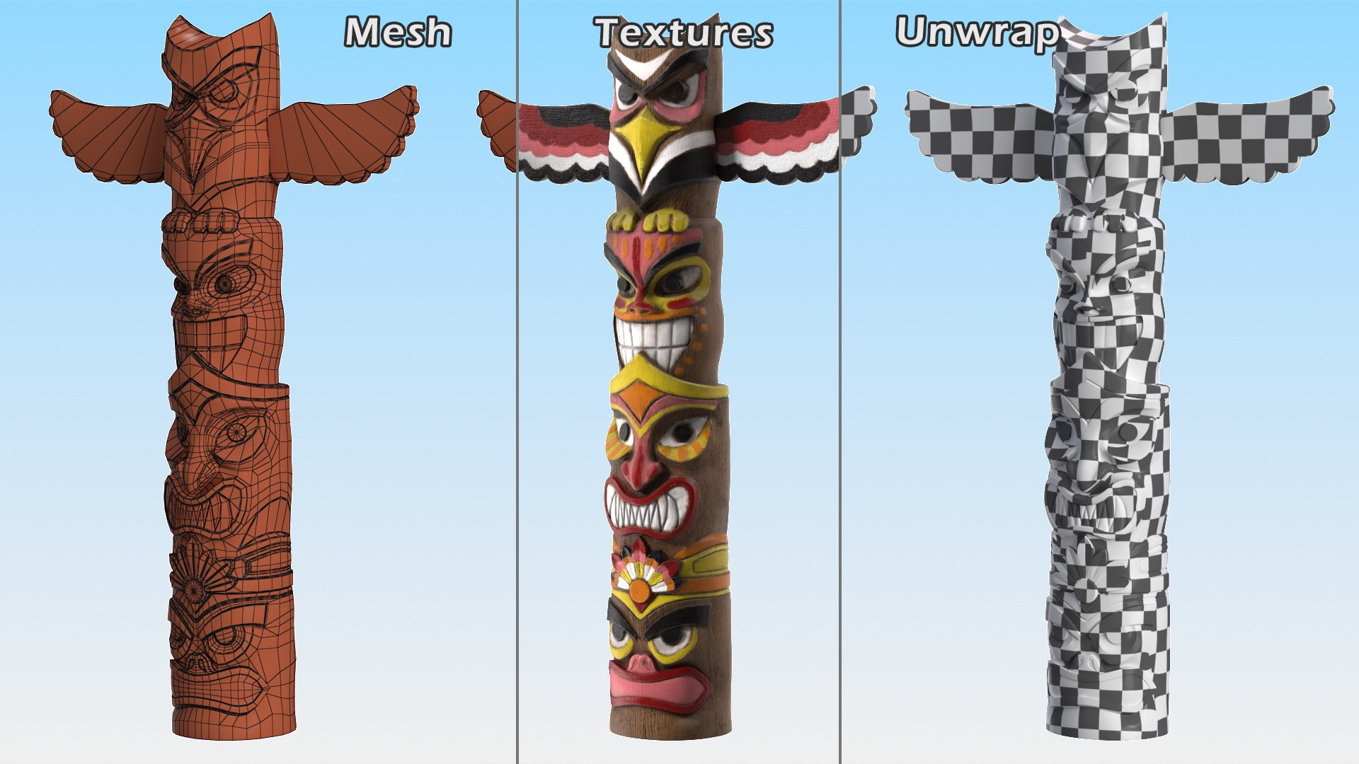 3D American Indian Tribe Collection Model - TurboSquid 2357034