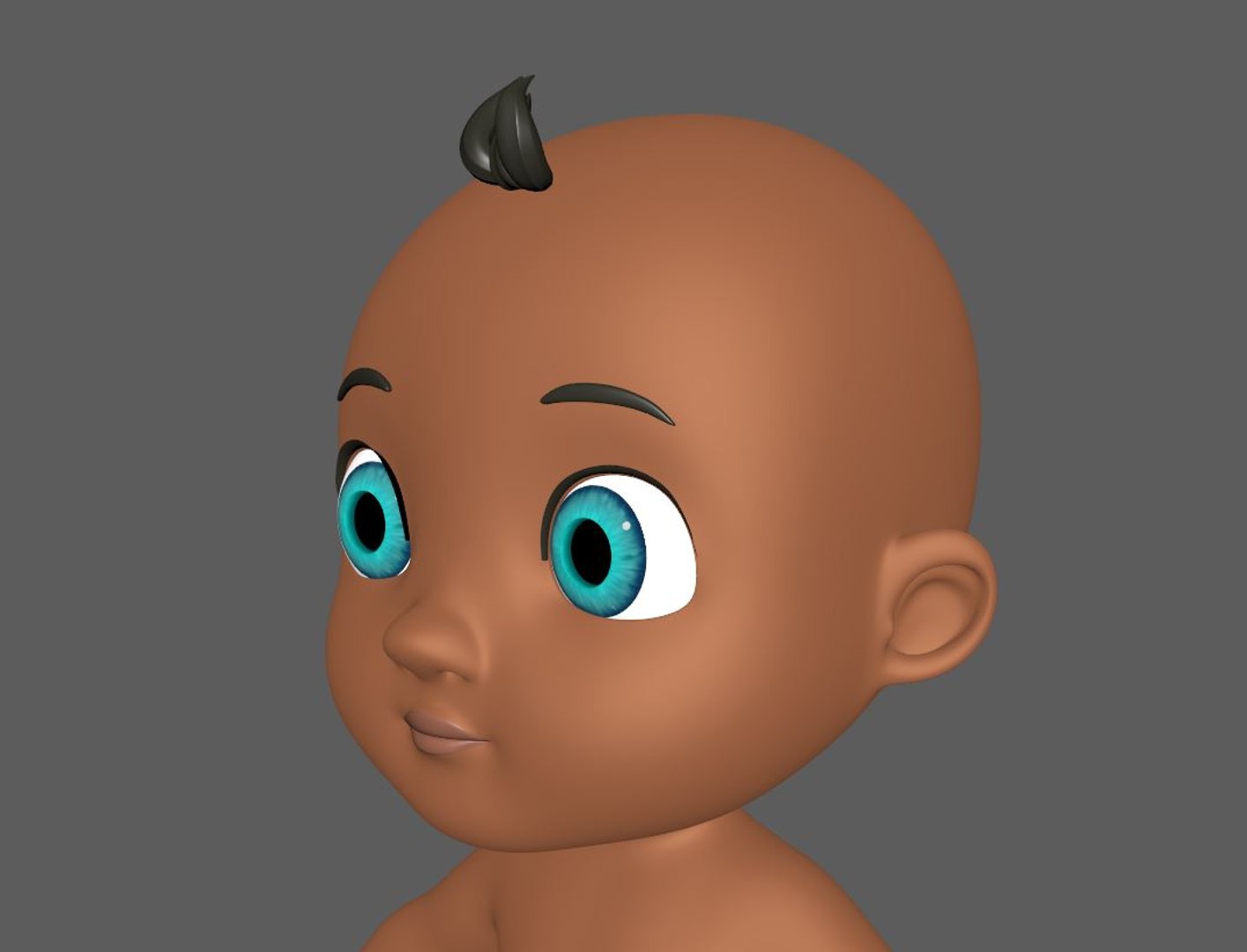 3D Baby Child Boy Model - TurboSquid 1638255