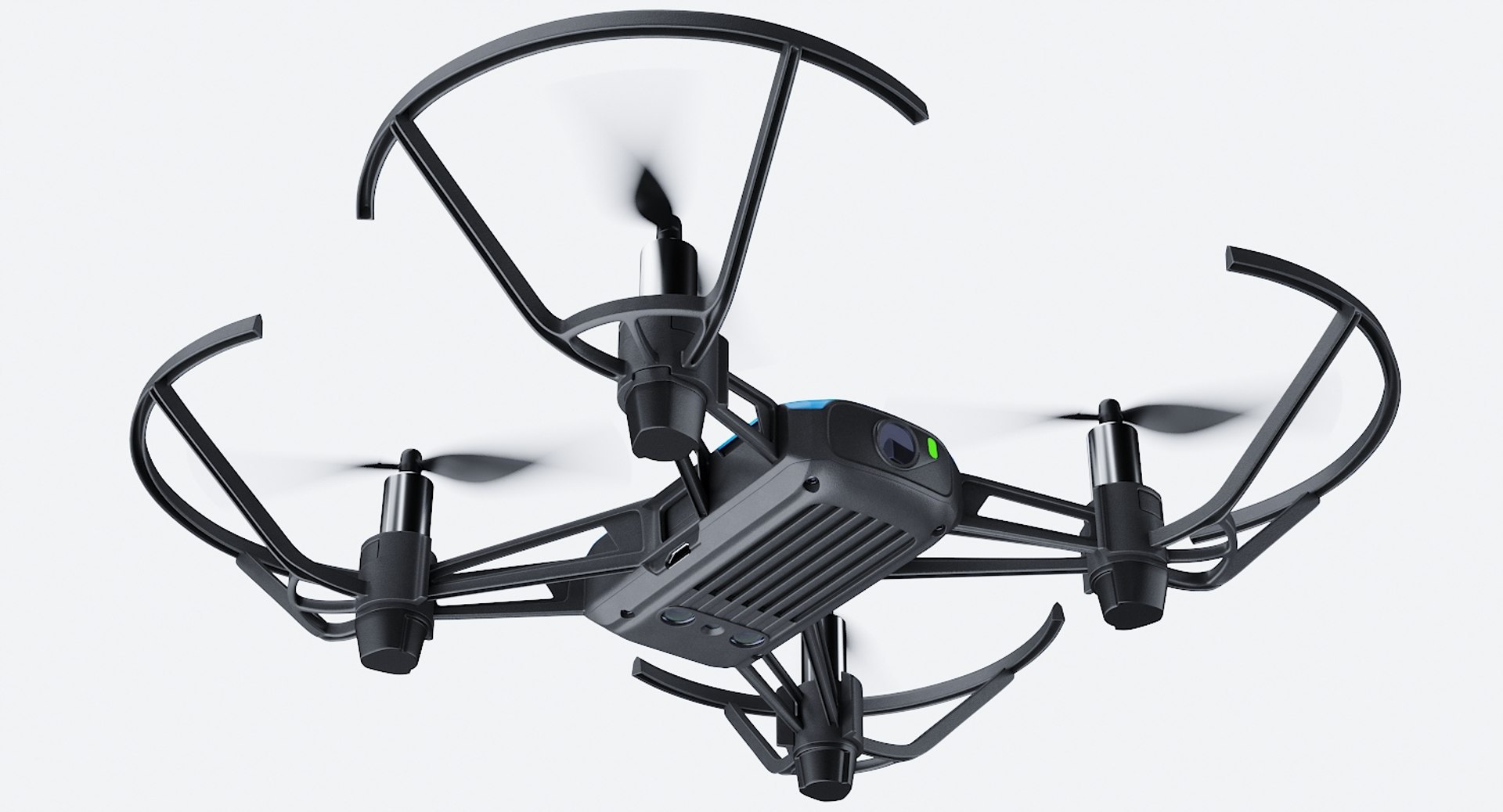 3D Dji Tello Drone Blue Model - TurboSquid 1405196