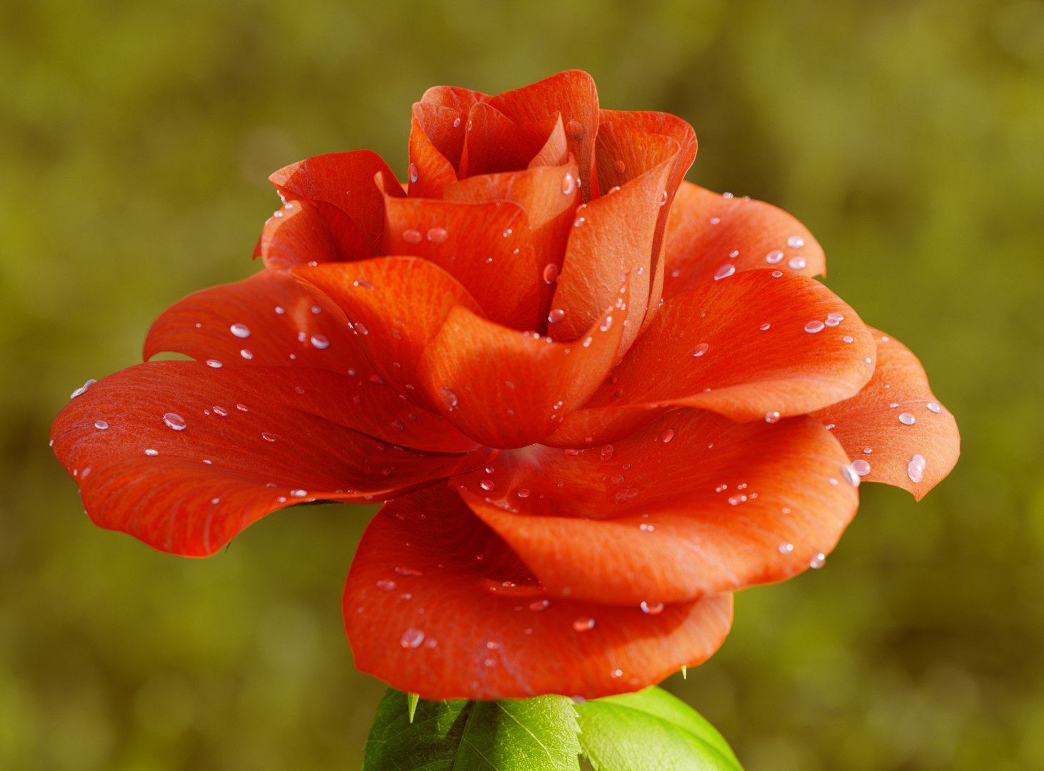 3D Rose Flower Growth Animation - TurboSquid 1903435