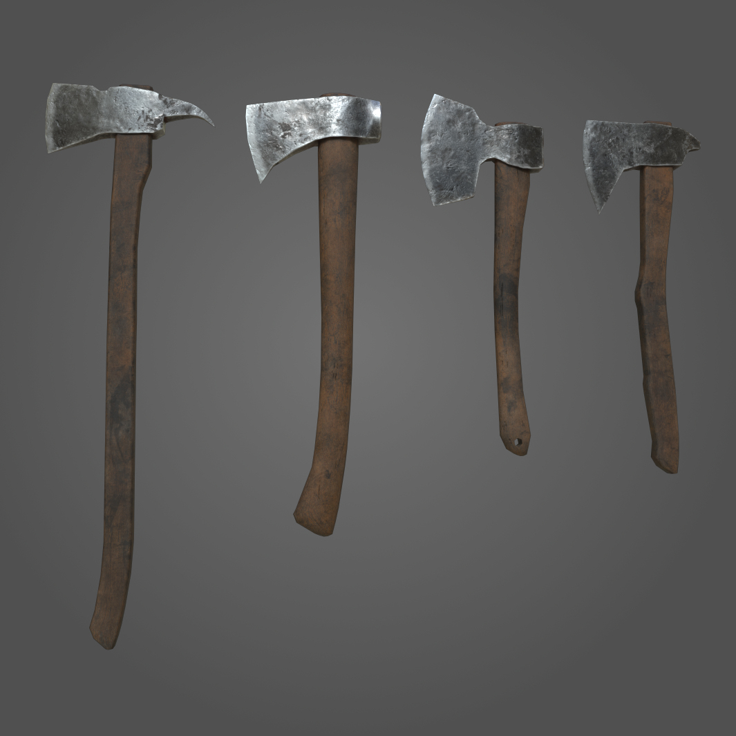 3D model axe engine - TurboSquid 1189674