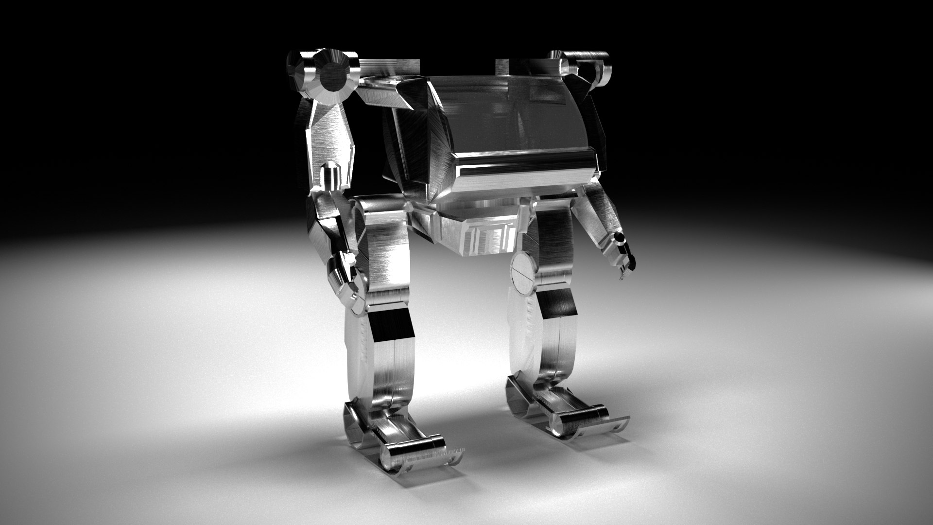 3D model Low Poly Robot Game Ready - TurboSquid 2029445