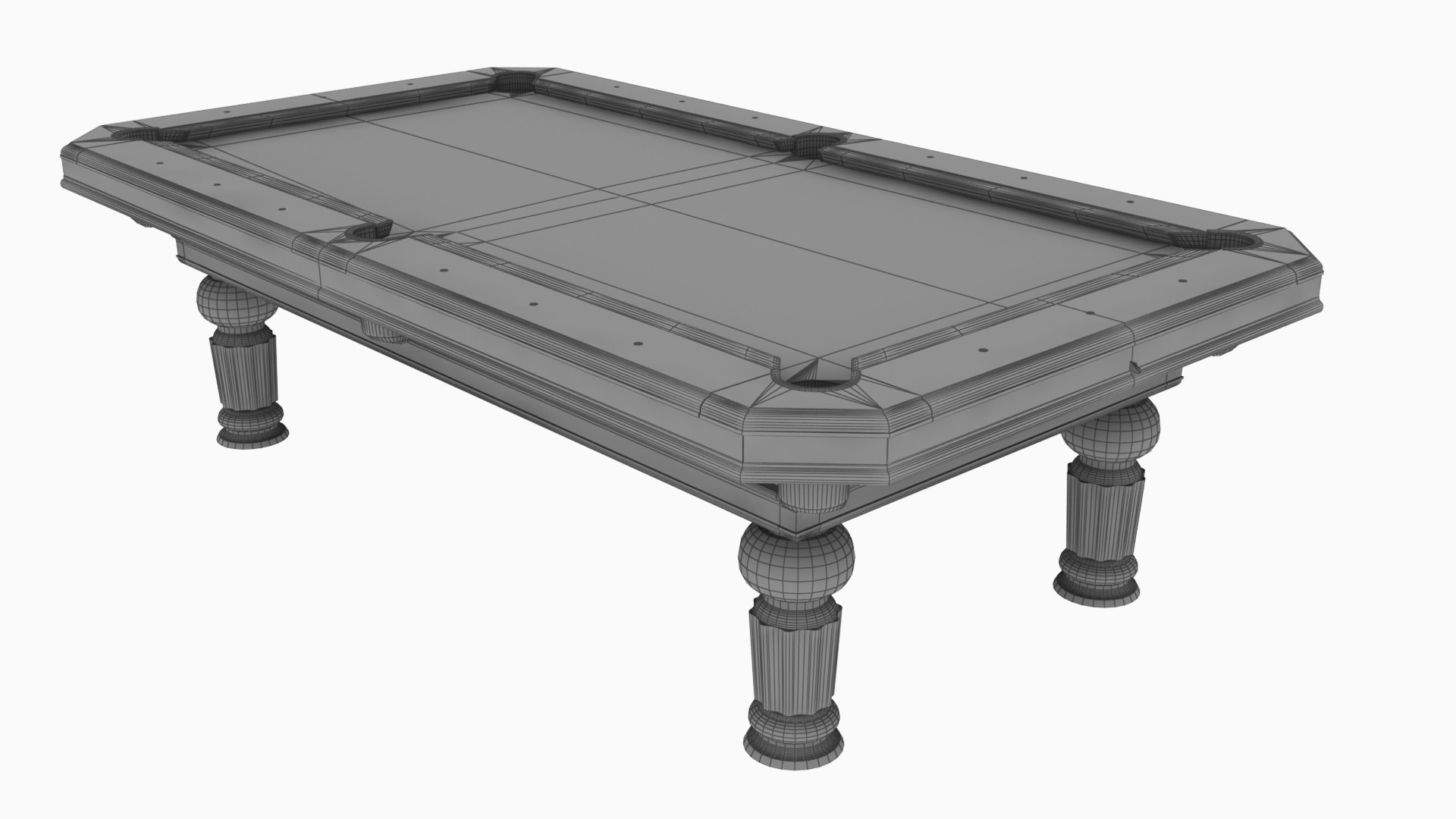 Table Cues 3D Model - TurboSquid 1496738