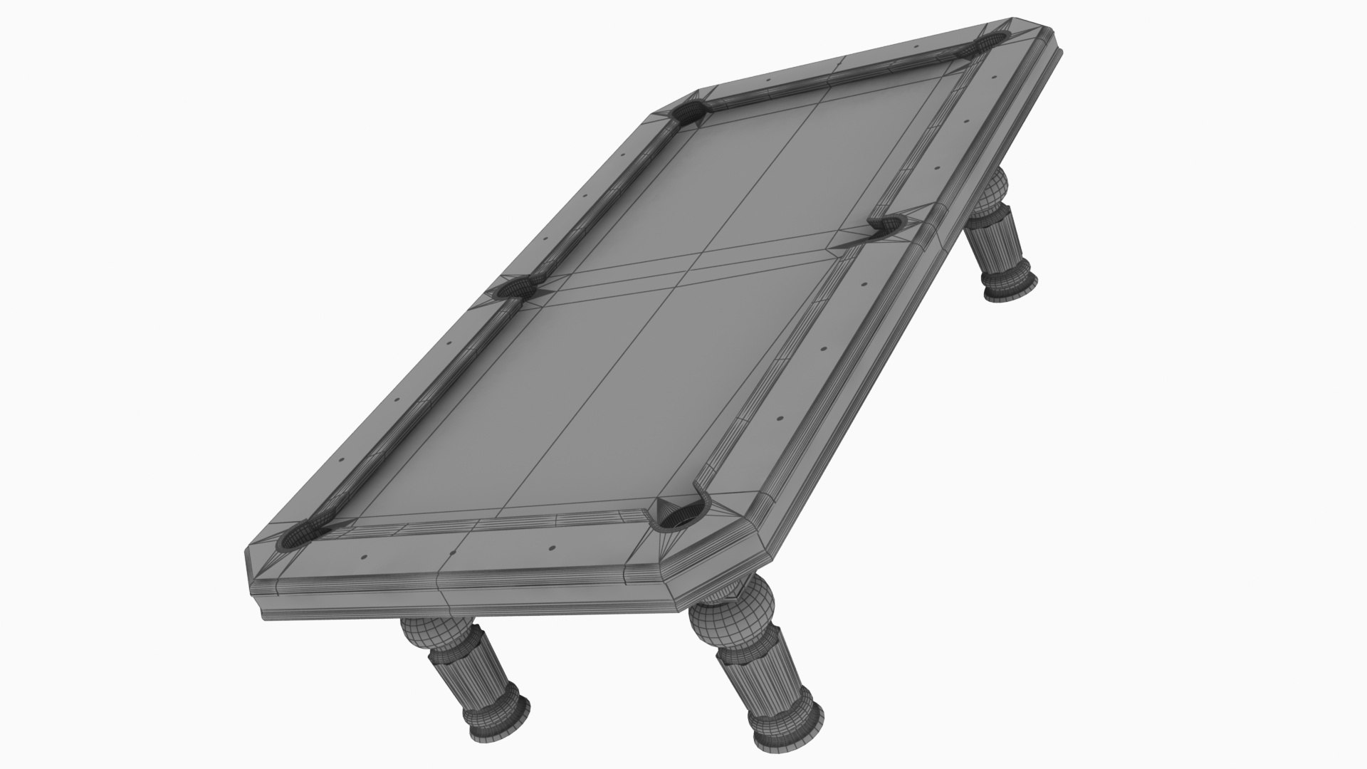 Table Cues 3D Model - TurboSquid 1496738