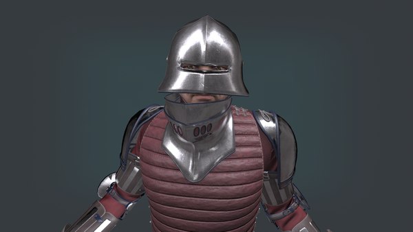 Knight male character 3D model - TurboSquid 1666551