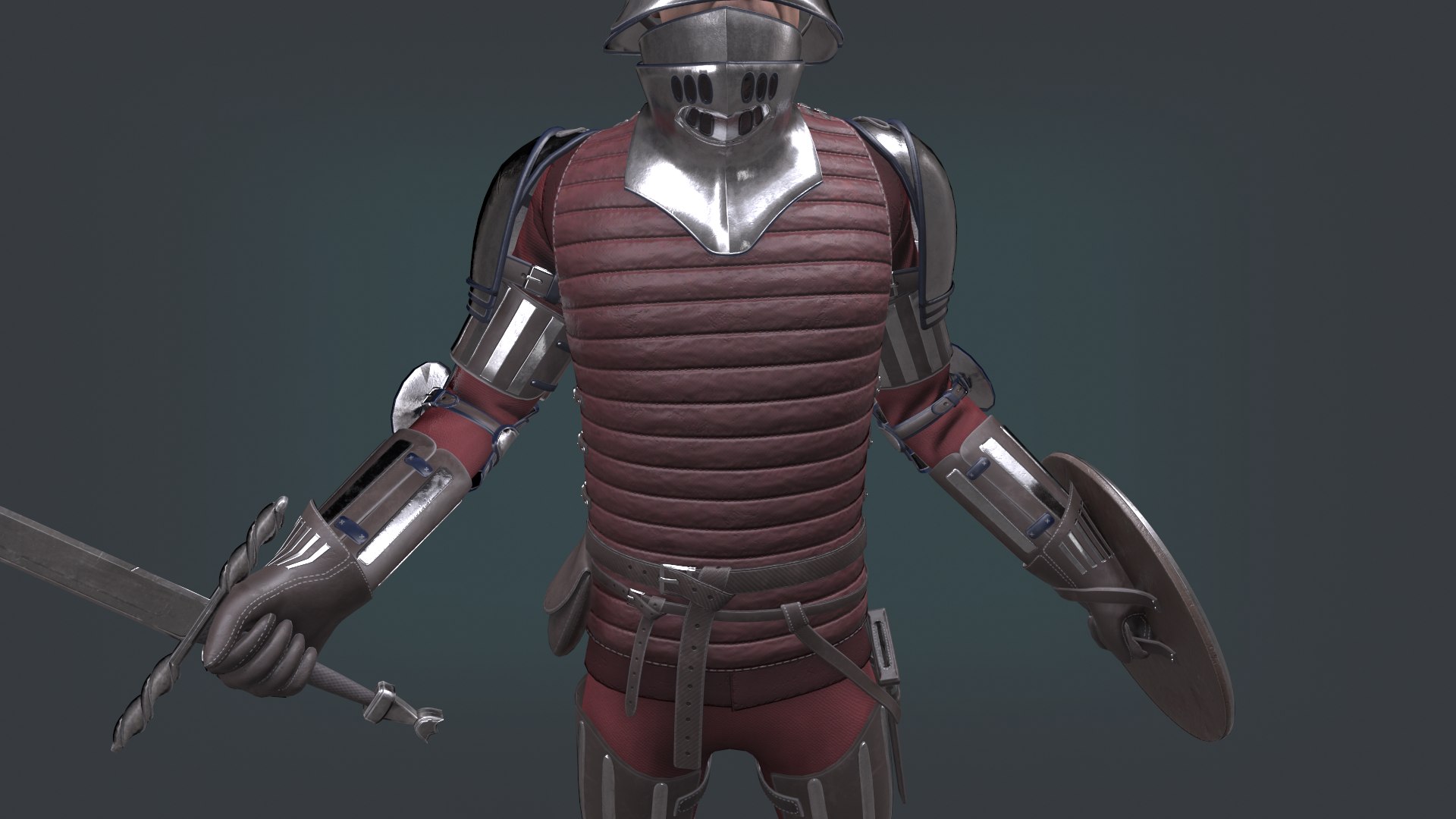 Knight Male Character 3D Model - TurboSquid 1666551