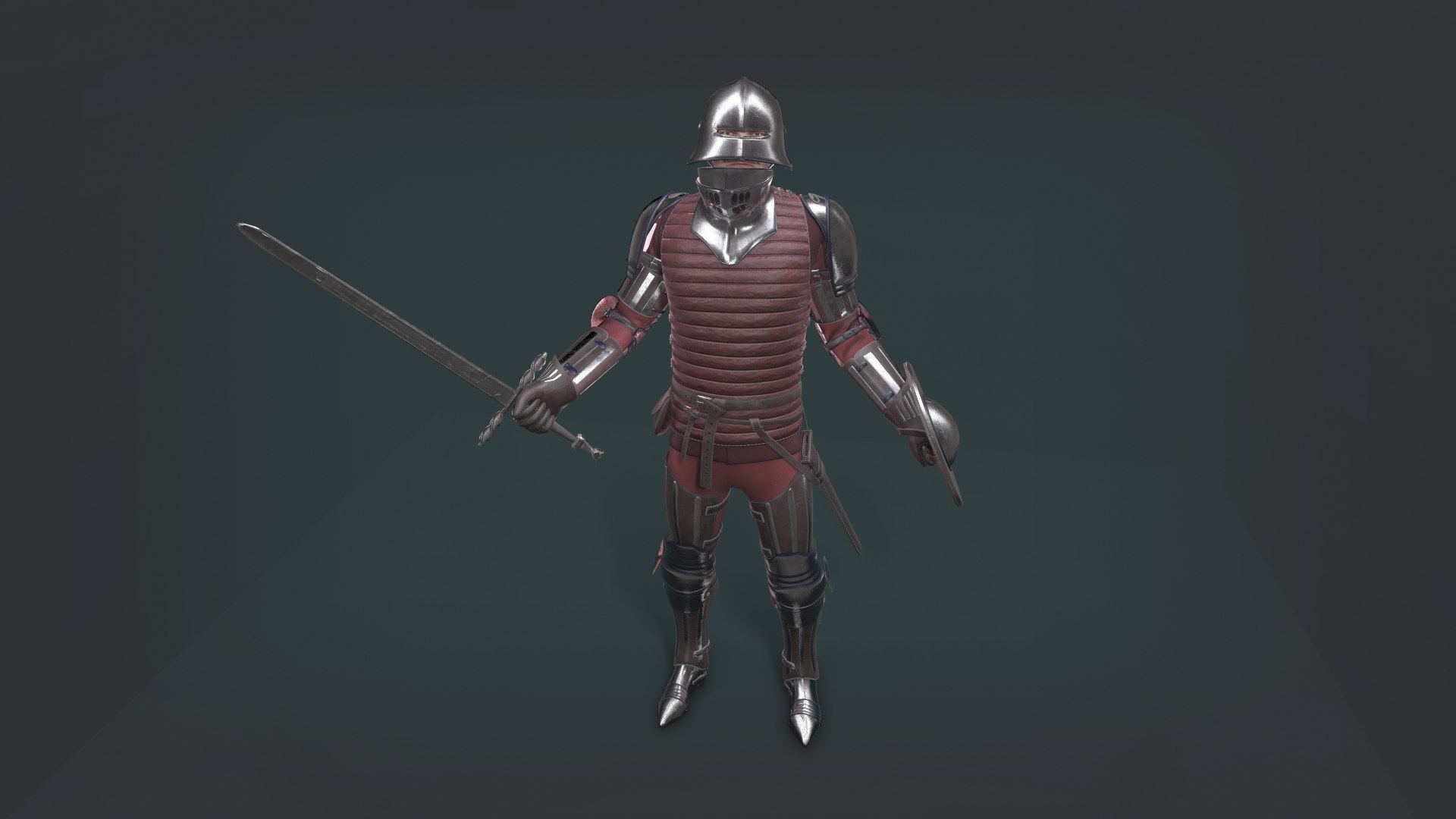 Knight Male Character 3D Model - TurboSquid 1666551
