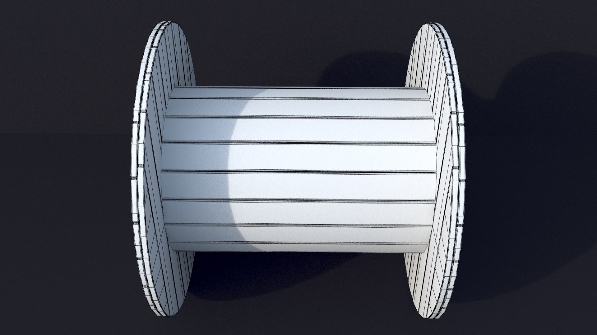 Cable Reel HD 3D Model - TurboSquid 1823654